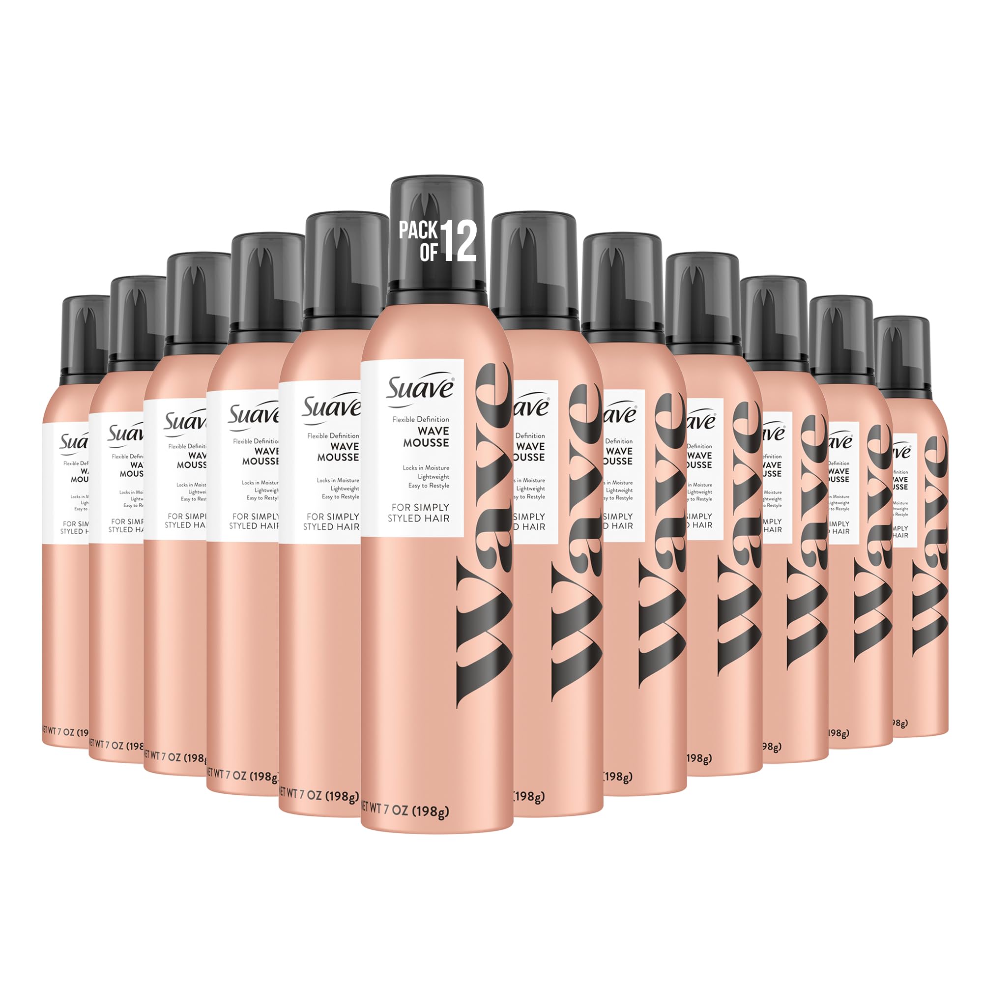 Amazon.com: Suave Hair Mousse For Hair Styling, Hair Styling Products ...