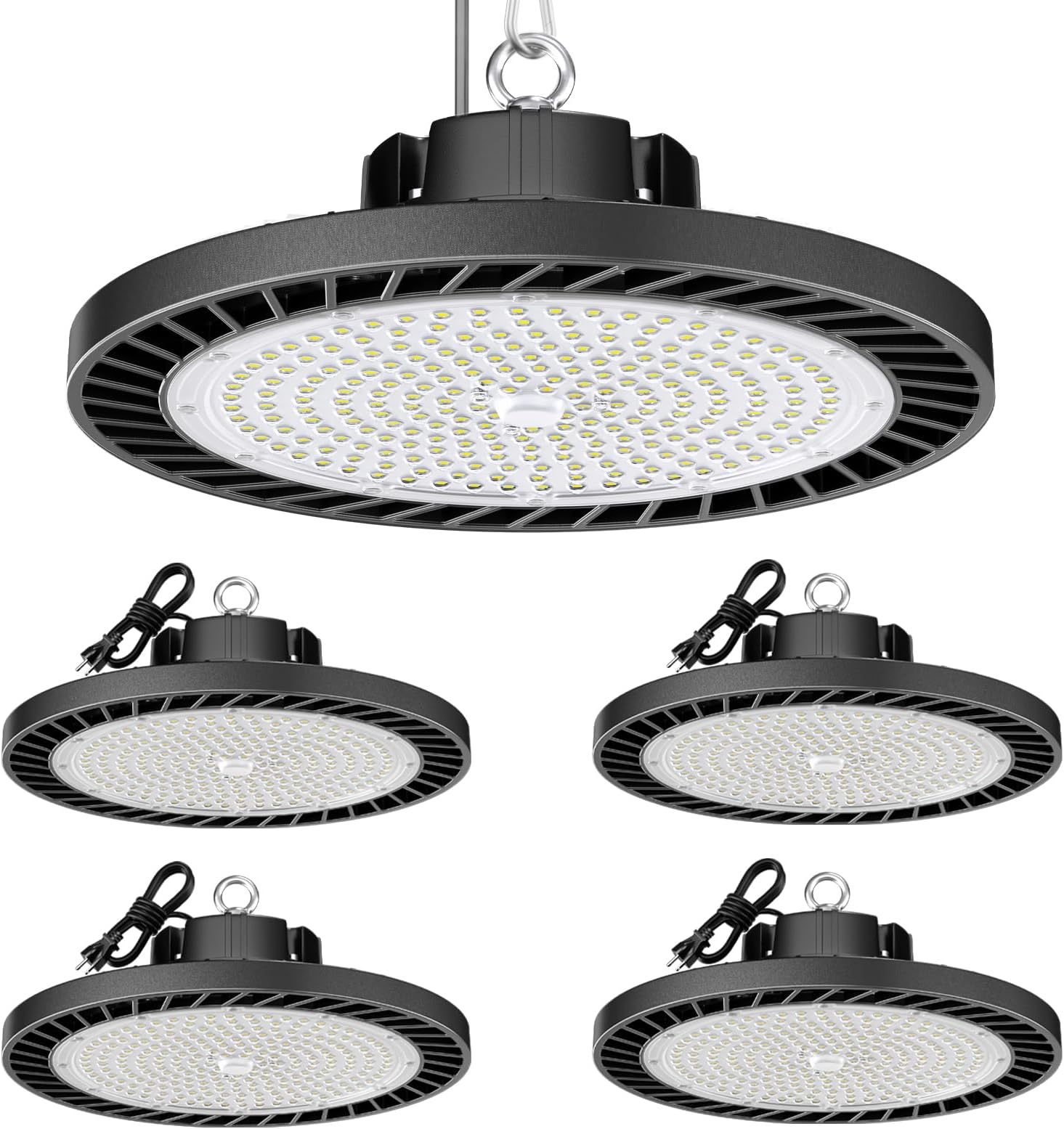 ONLYLUX 4Pack LED High Bay Light 200W 30000LM Commercial Lighting ...