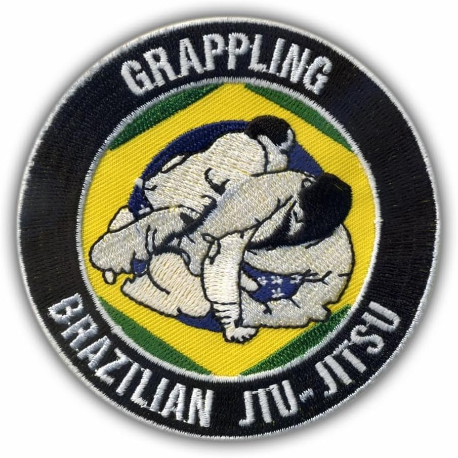 Amazon.com: Patchion Grappling - Brazilian Jiu-Jitsu - Black Hook and ...