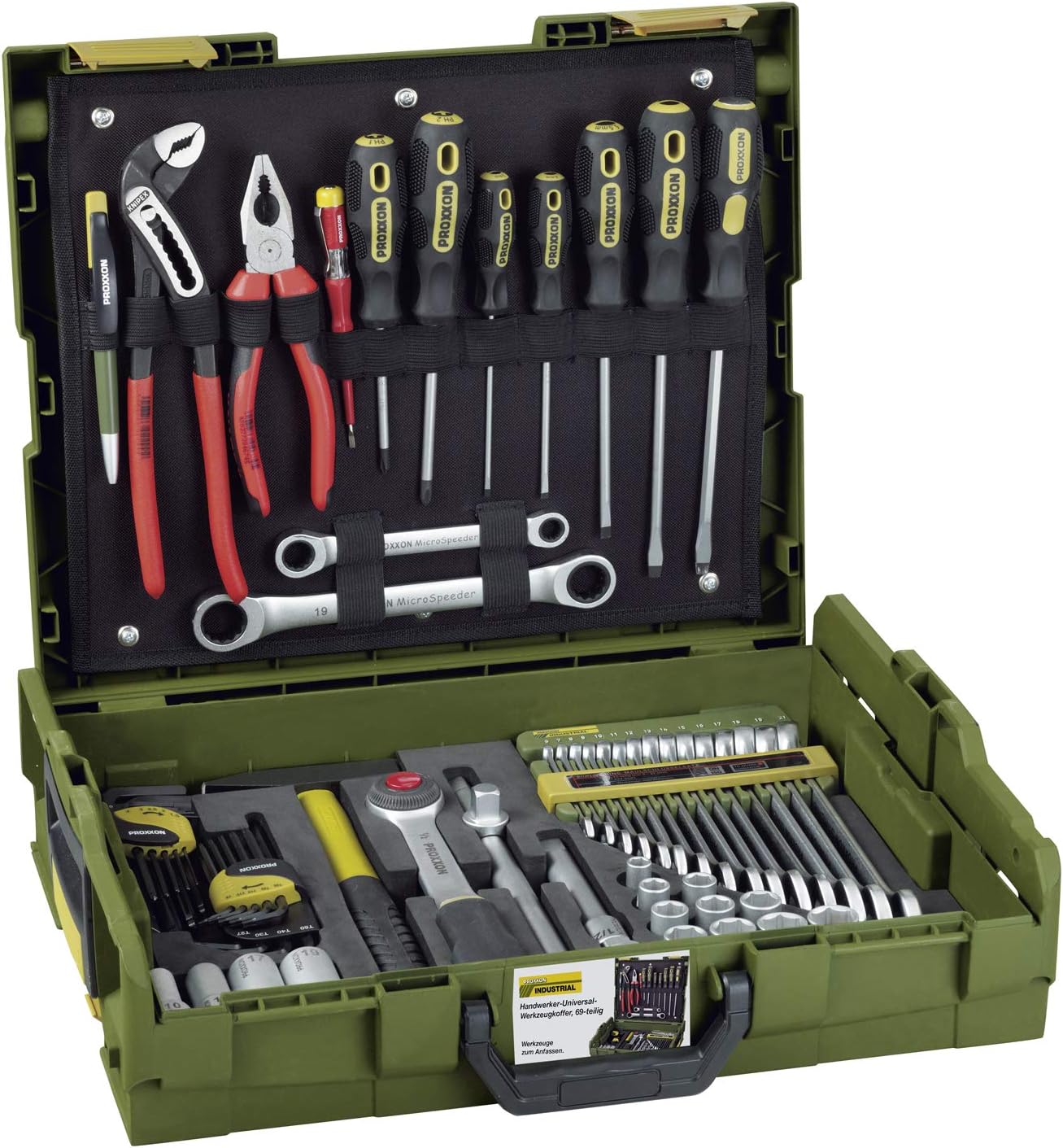 Proxxon 23660 Handwerker Universal Werkzeugkoffer im L-BOXX-System L102 ...