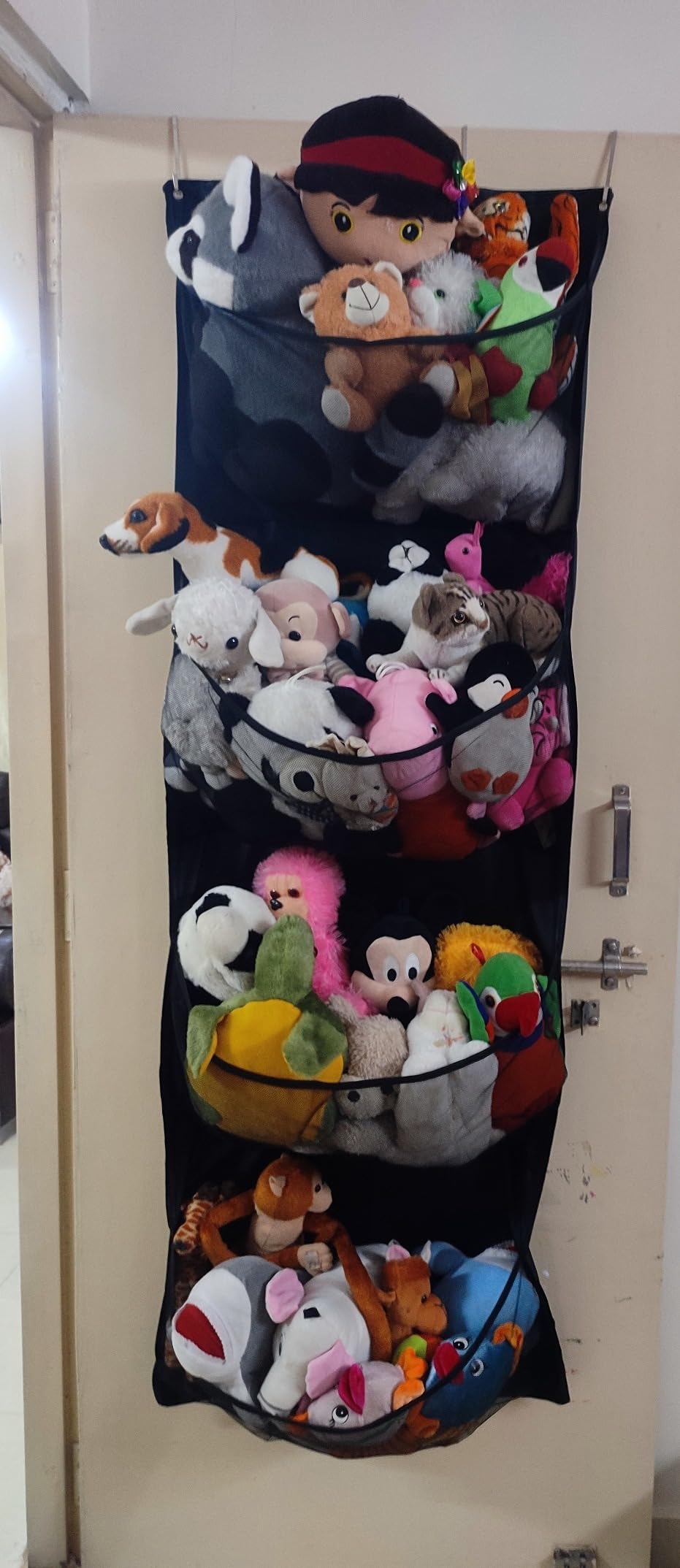 PATPAT Nylon Toy Organizer For Kids Room Wall, Large Capacity Door ...