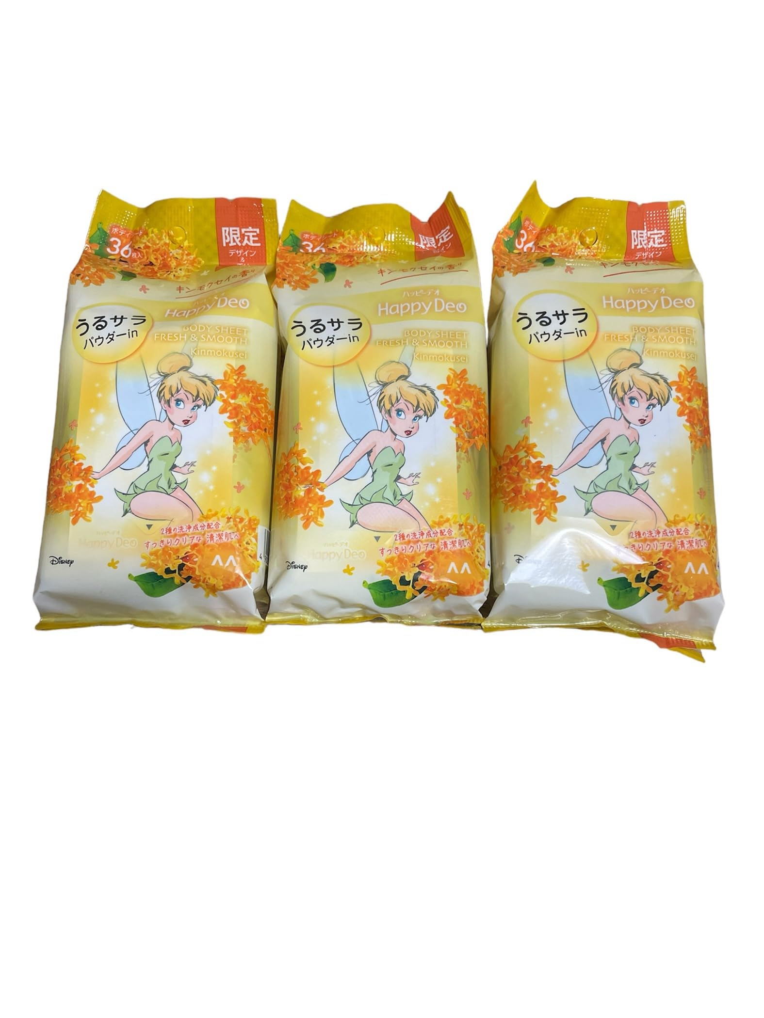 Amazon | MANDOM(マンダム) ハッピーデオ ボディシート うるサラQU キンモクセイ 36枚入り(x 3) オリジナルカード付き | Generic | デオドラント 通販