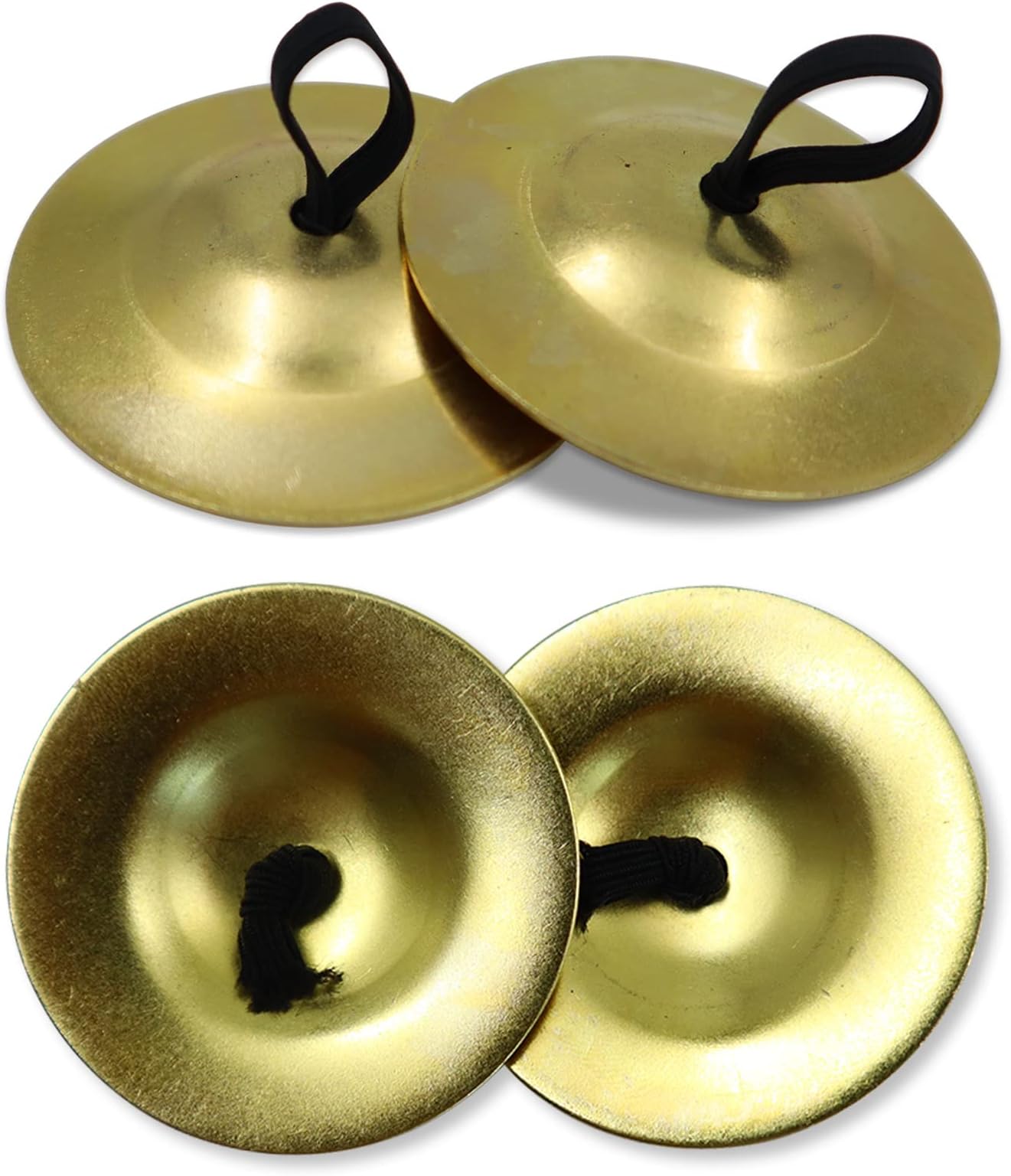 Amazon.com: 4Pcs Finger Cymbals 5.3cm/2.1in, Finger Zills for Belly ...