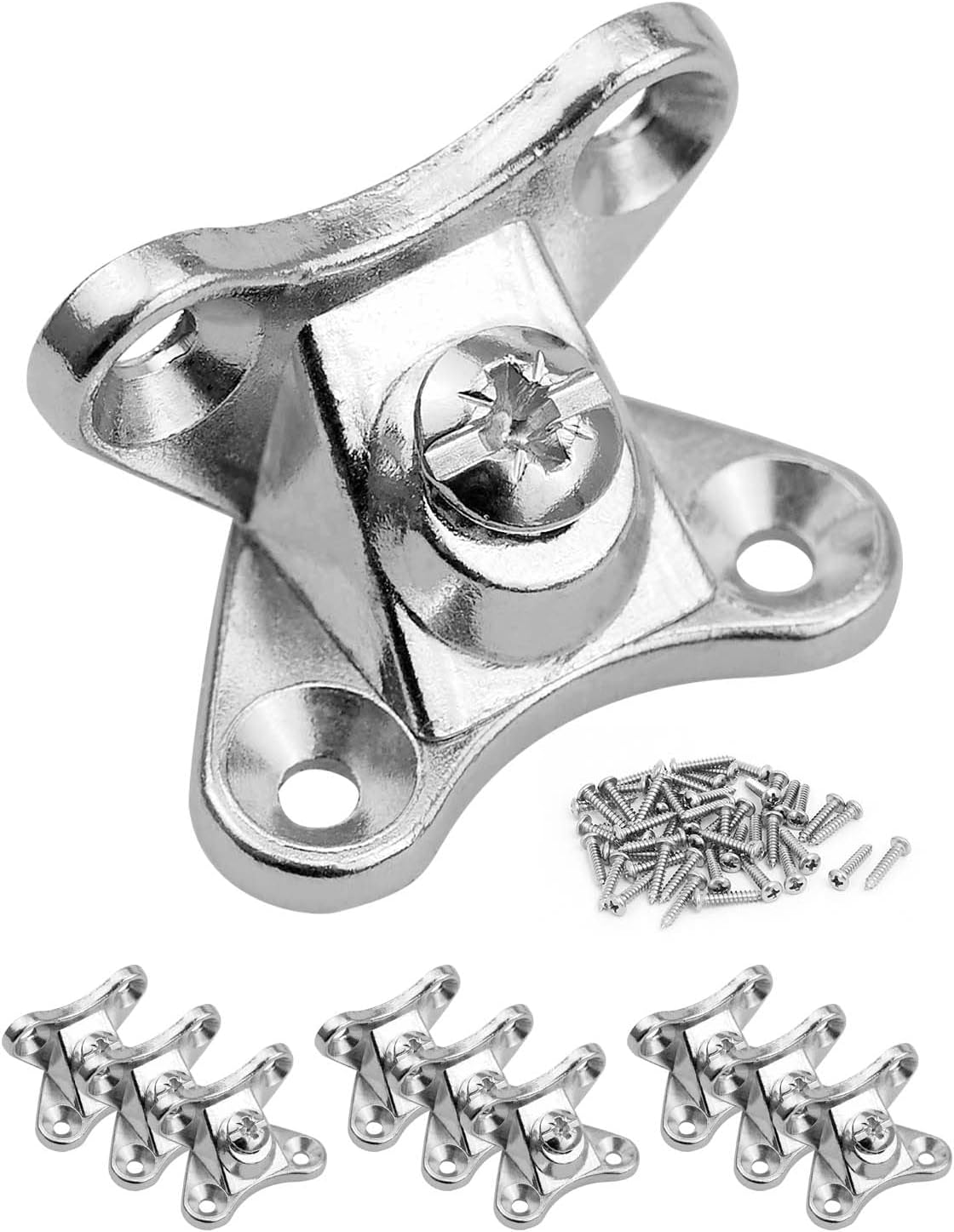 Amazon.com: Tsnamay 10Pcs Detachable Corner Brace Zinc Alloy Butterfly ...