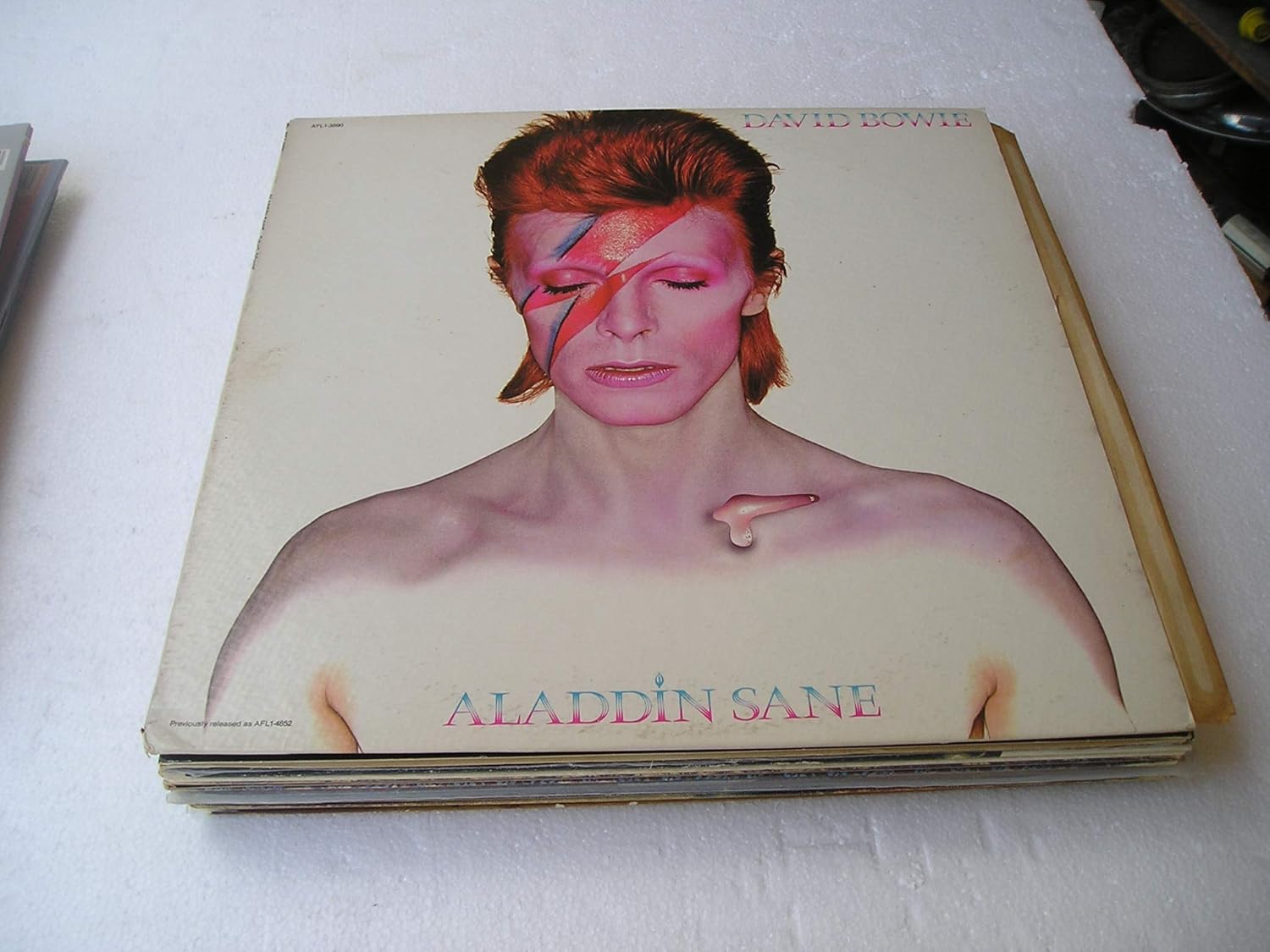 David Bowie Aladdin Sane LP by David Bowie: Amazon.co.uk: CDs & Vinyl