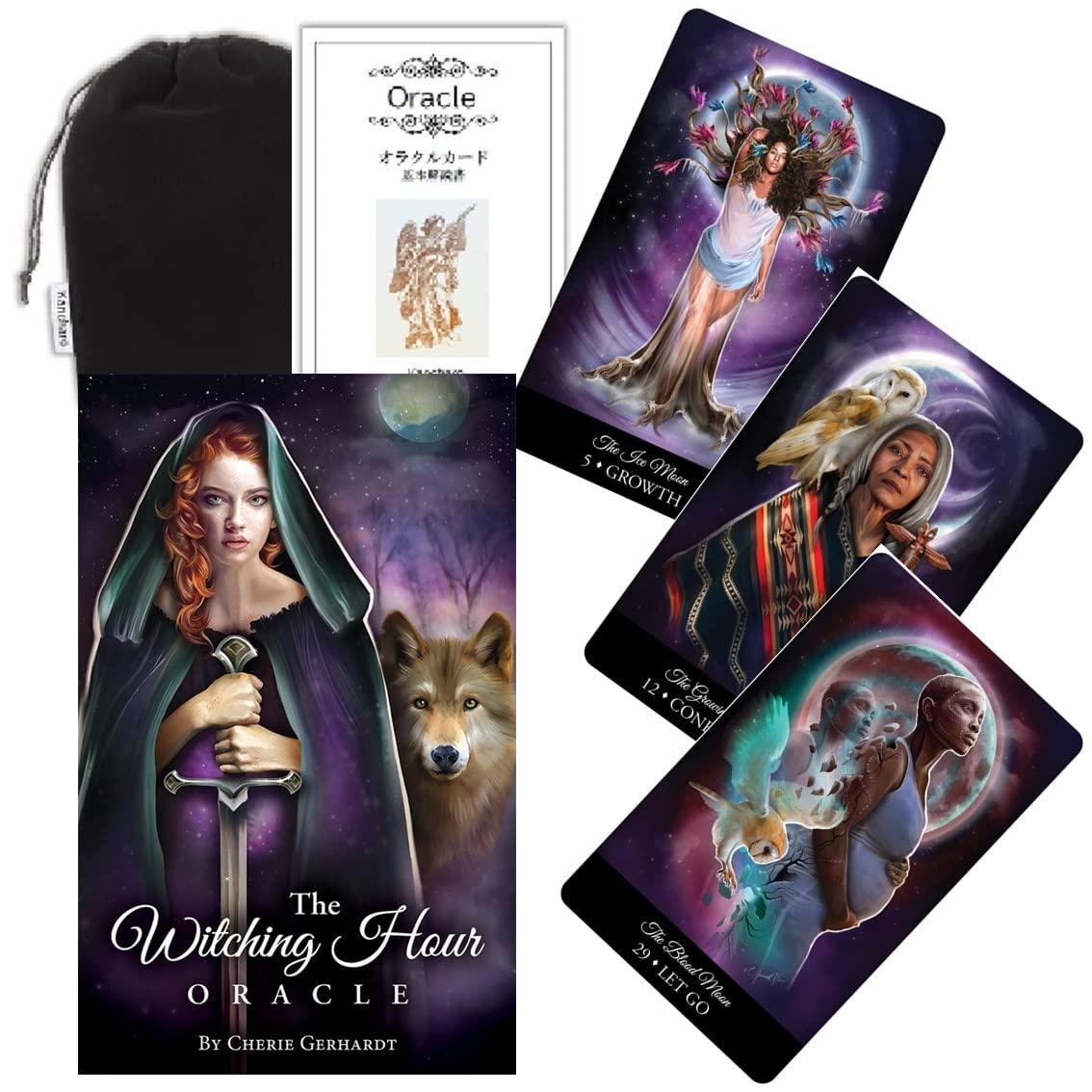 Amazon | Kancharo オラクルカード 39 枚 タロット占い【ウィッチング アワー オラクル The Witching Hour ...