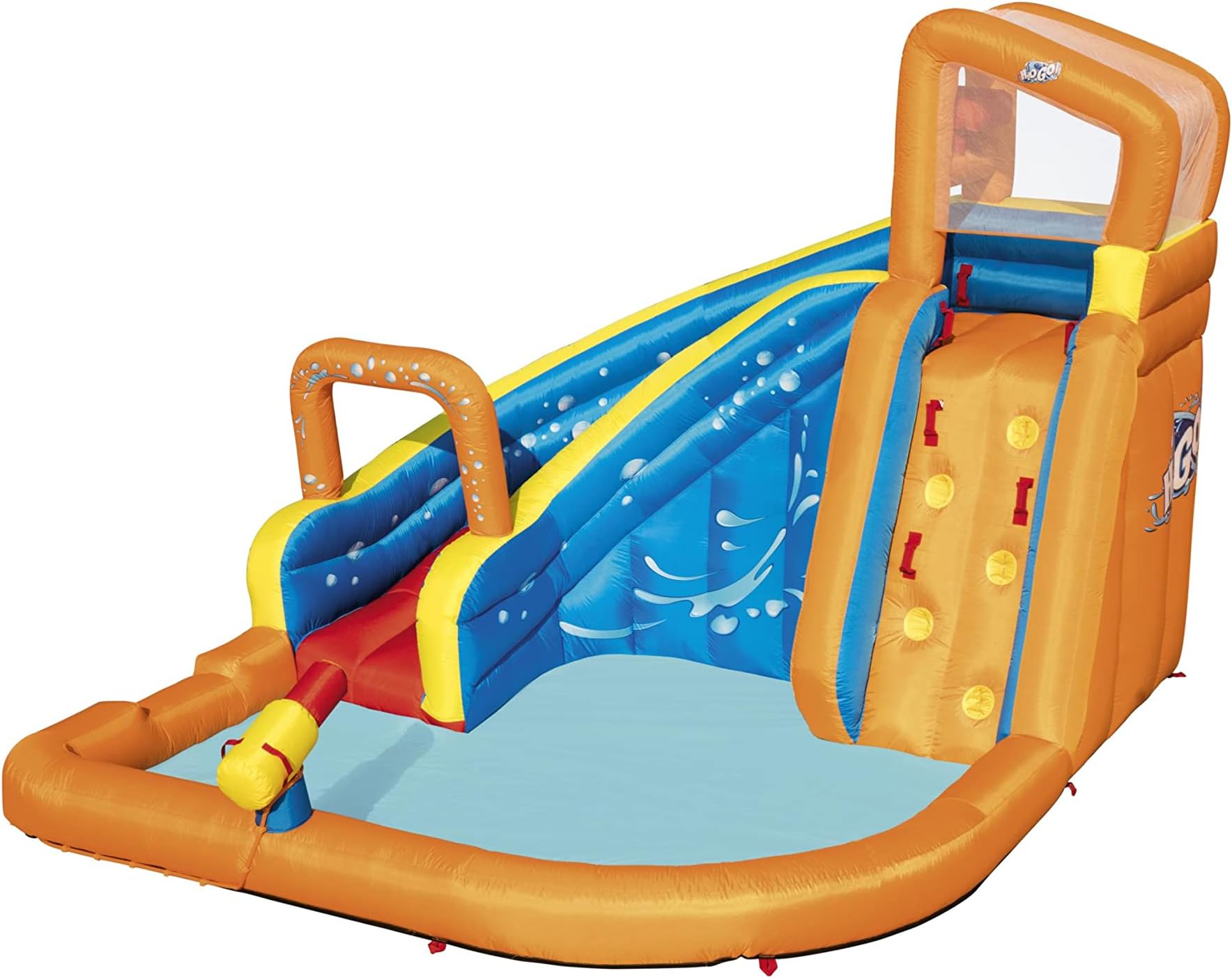 Bestway H2OGO Turbo Splash Water Zone Water Park | Outdoor Mini Water ...