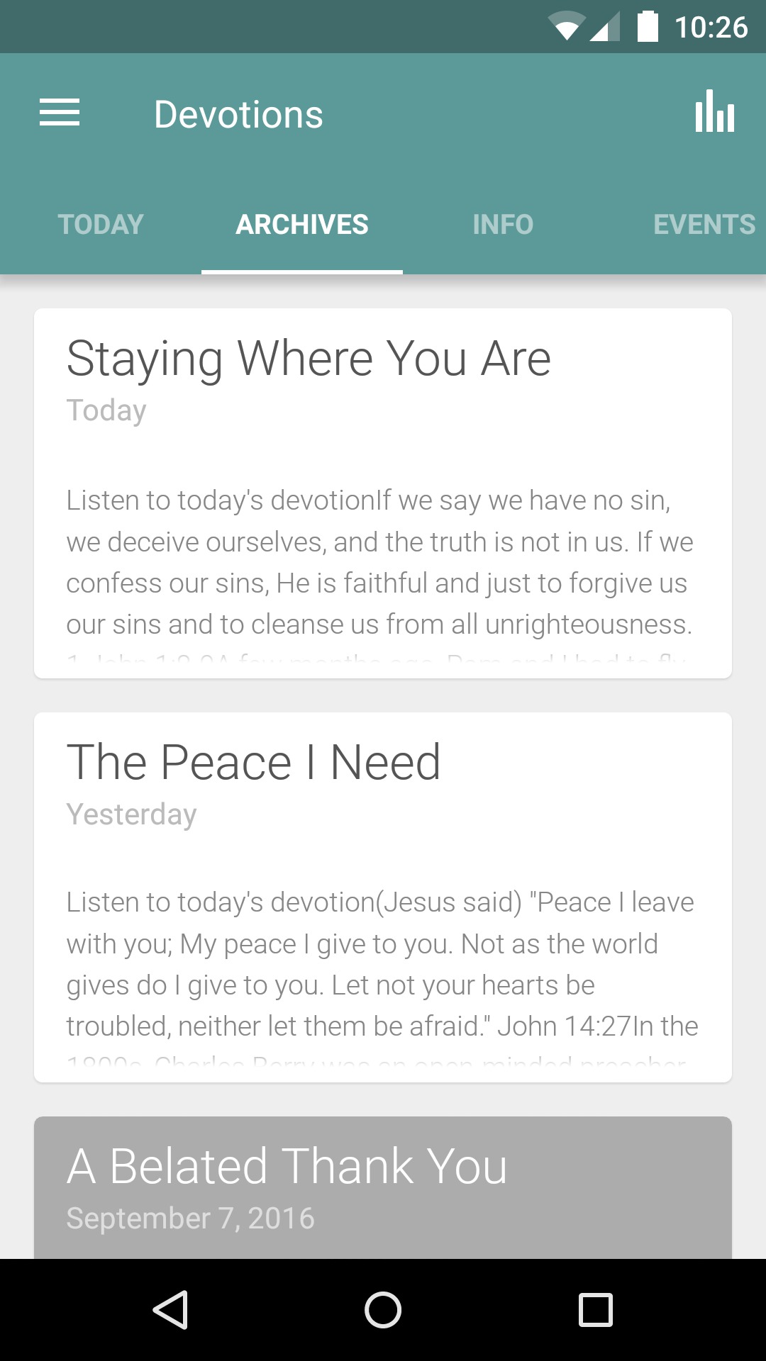 Daily Devotions by LHM:Amazon.com:Appstore for Android