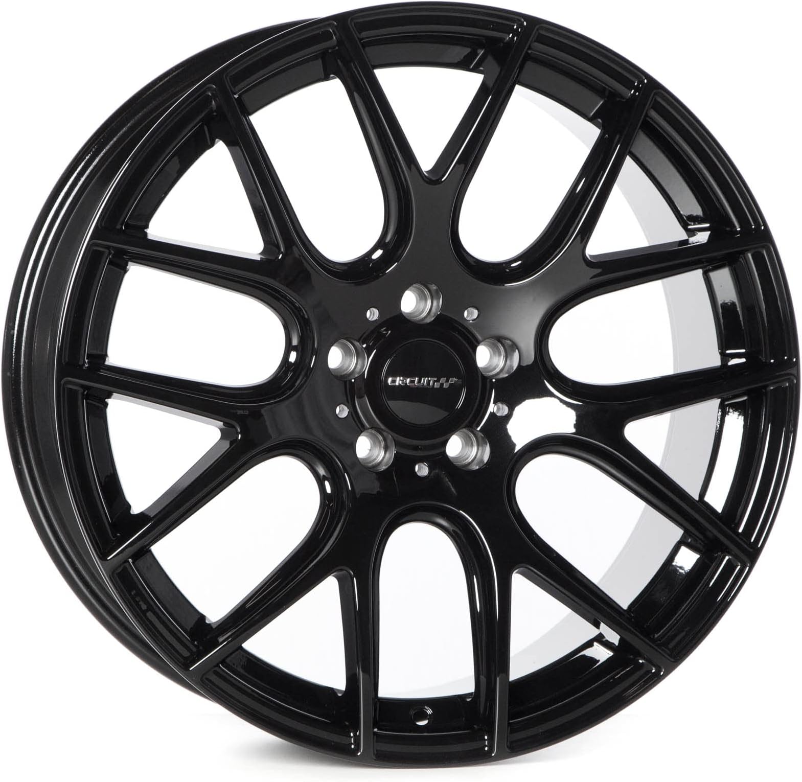 Amazon.com: Circuit Performance CP31 19x8.5 Wheel Gloss Black 5x112 ...