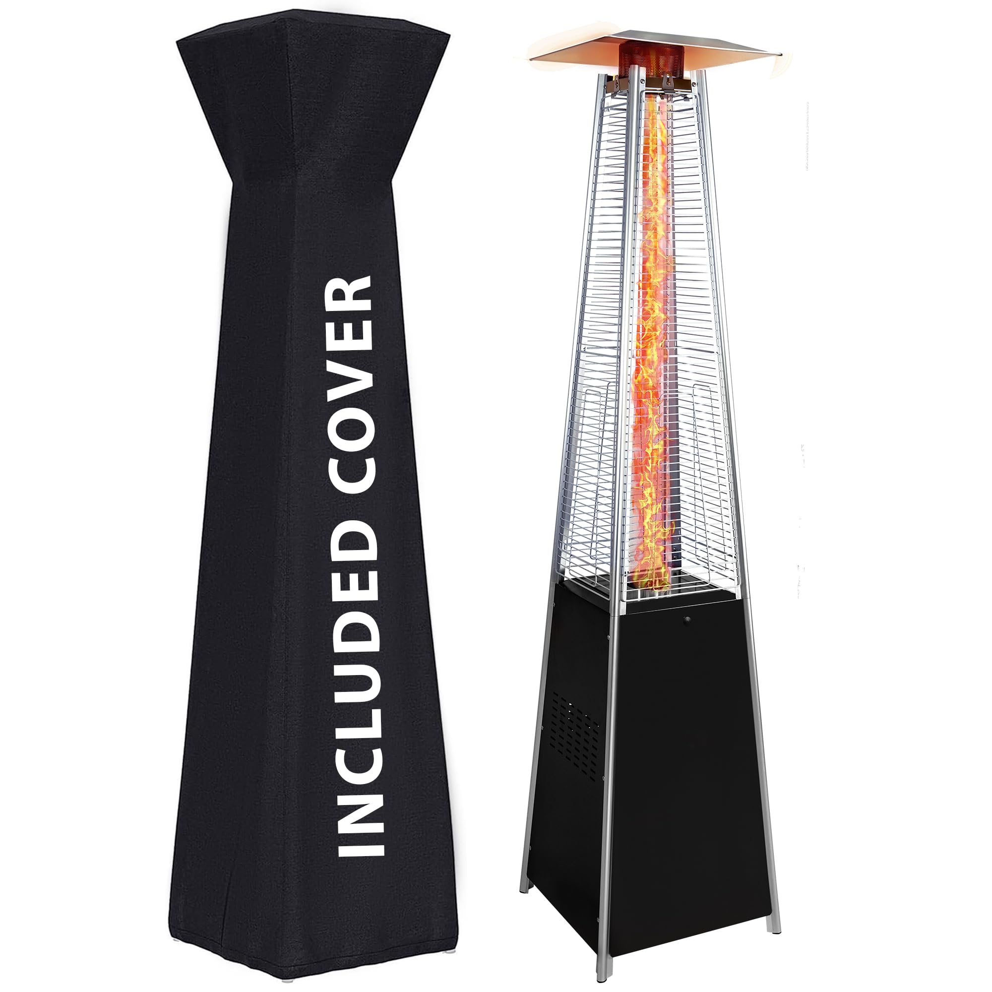 Amazon.com: Pyramid outdoor heater, 48000 BTU Propane Patio Heater with ...