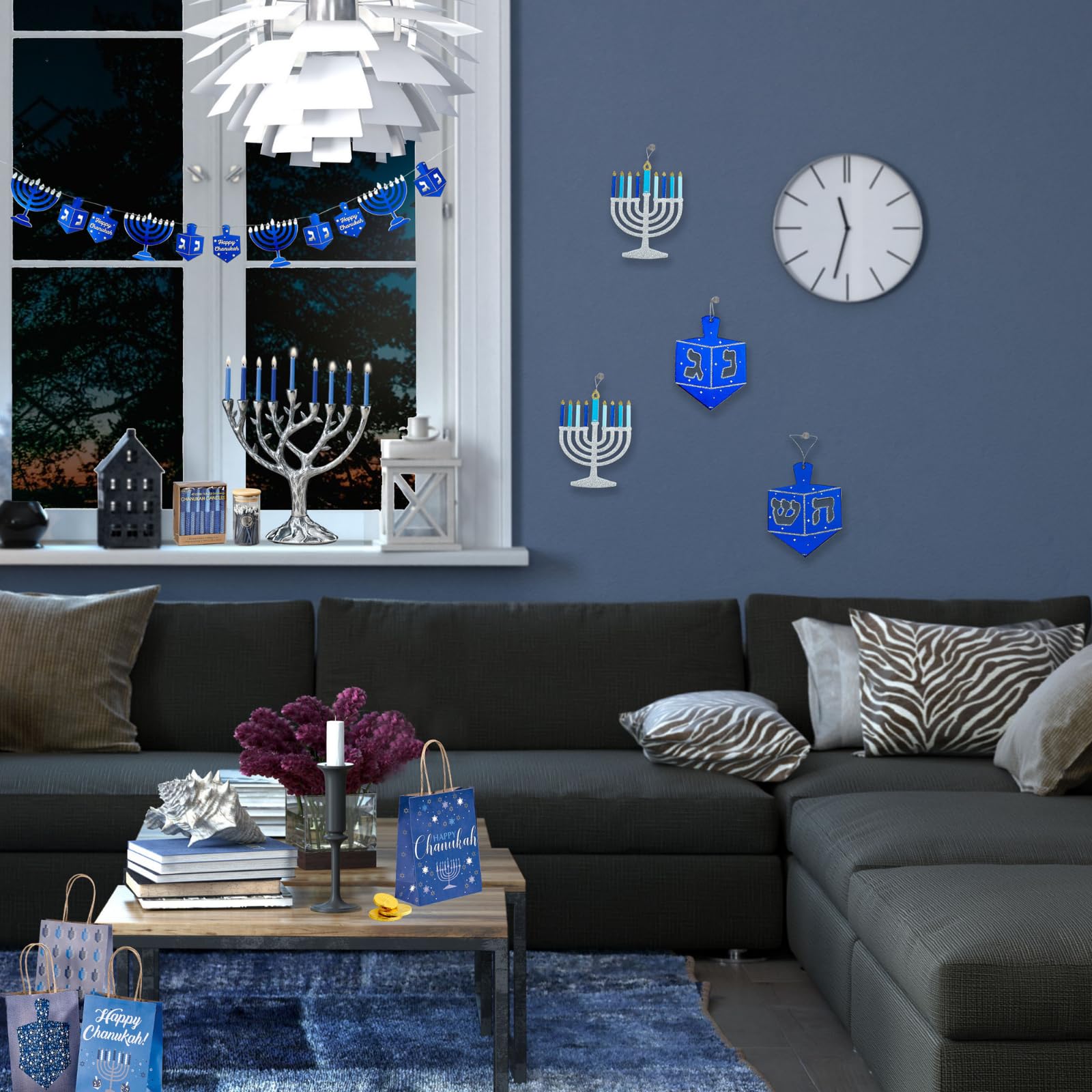Jewish Holiday Decorations 15 Simple DIY Hanukkah Decorations To Make