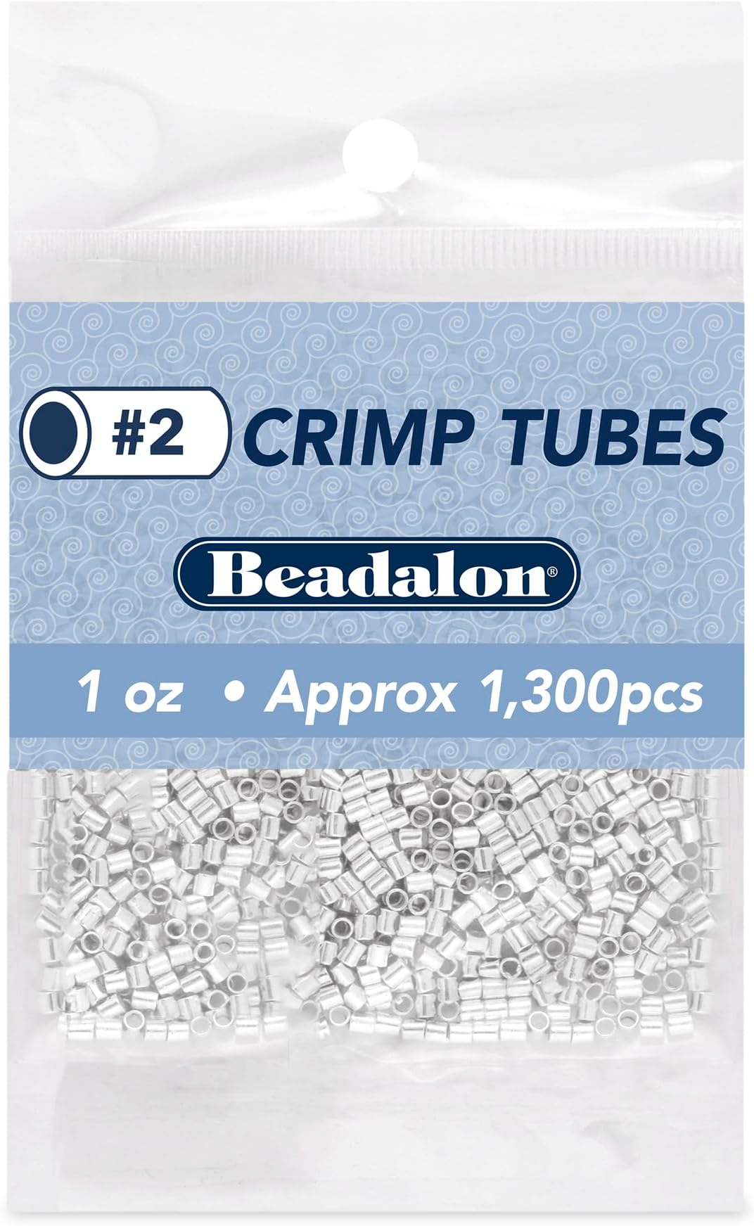 Amazon.com: Beadalon Crimp Tubes VP Size 2 600pc : Arts, Crafts & Sewing