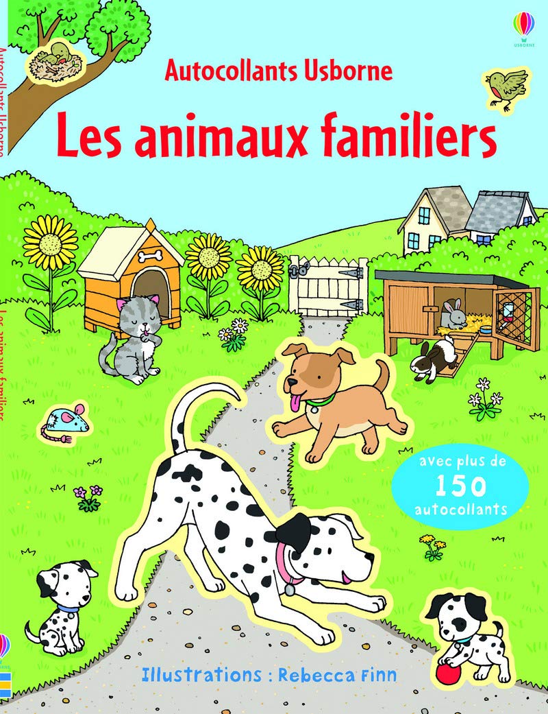 Les animaux familiers - Autocollants Usborne: Greenwell, Jessica, Finn ...