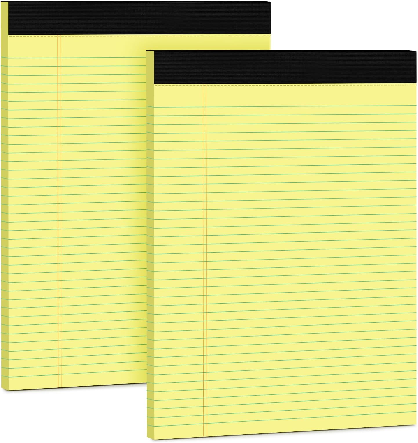 Amazon.com : Yellow Note Pads 8.5 x 11 College Ruled Legal Pads 8.5 x ...