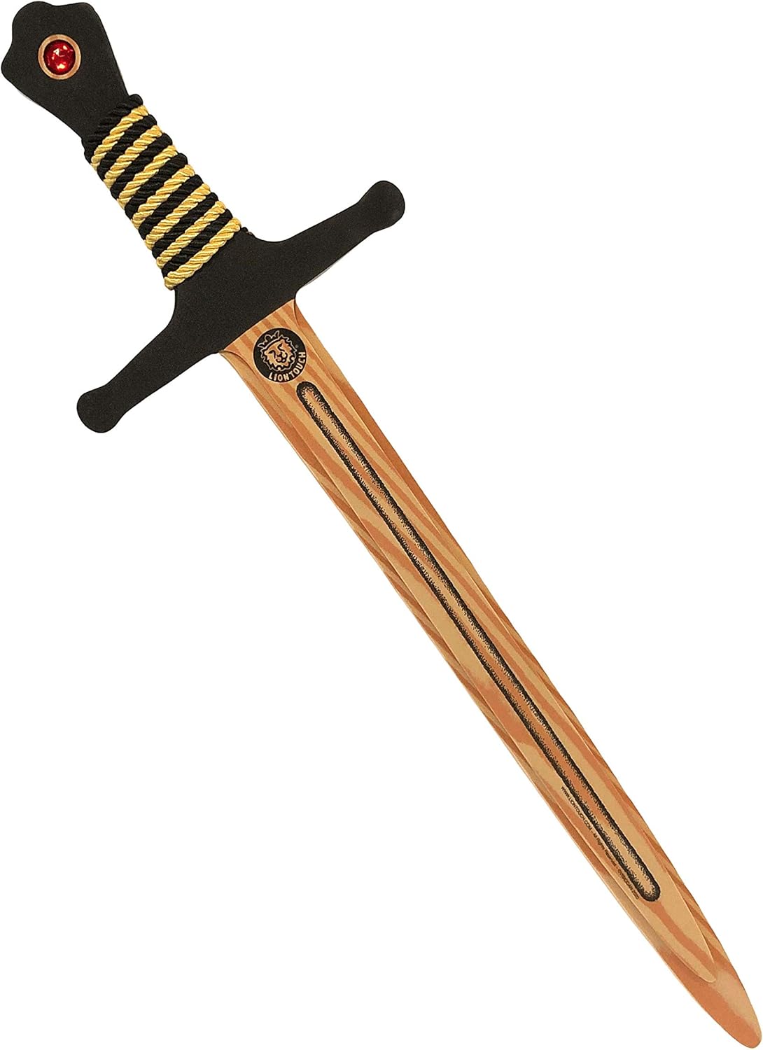 Liontouch 51002LT WoodyLion Foam Toy Sword For Kids, Large | Gold ...