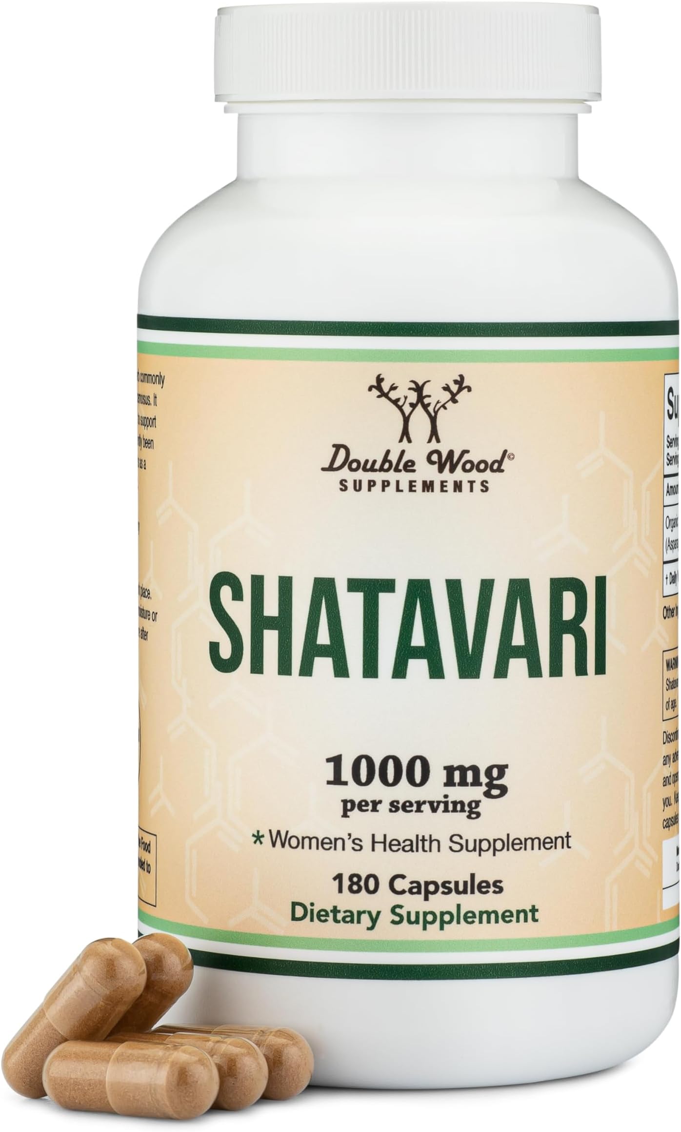 Amazon.com: Organic Shatavari Capsules - 1,000mg Organic Shatavari ...