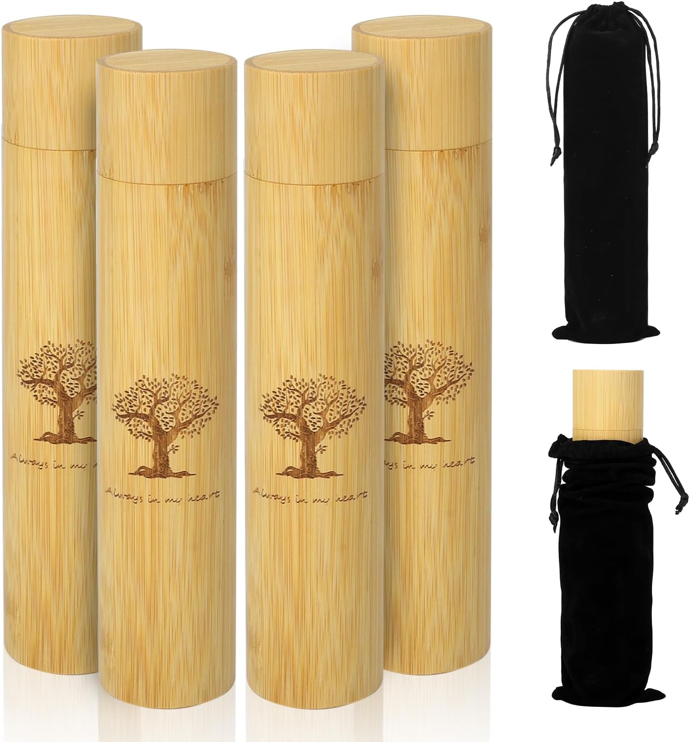 Amazon.com: Natural Bamboo Scattering Urns - 9''x2'' Biodegradable Ash ...