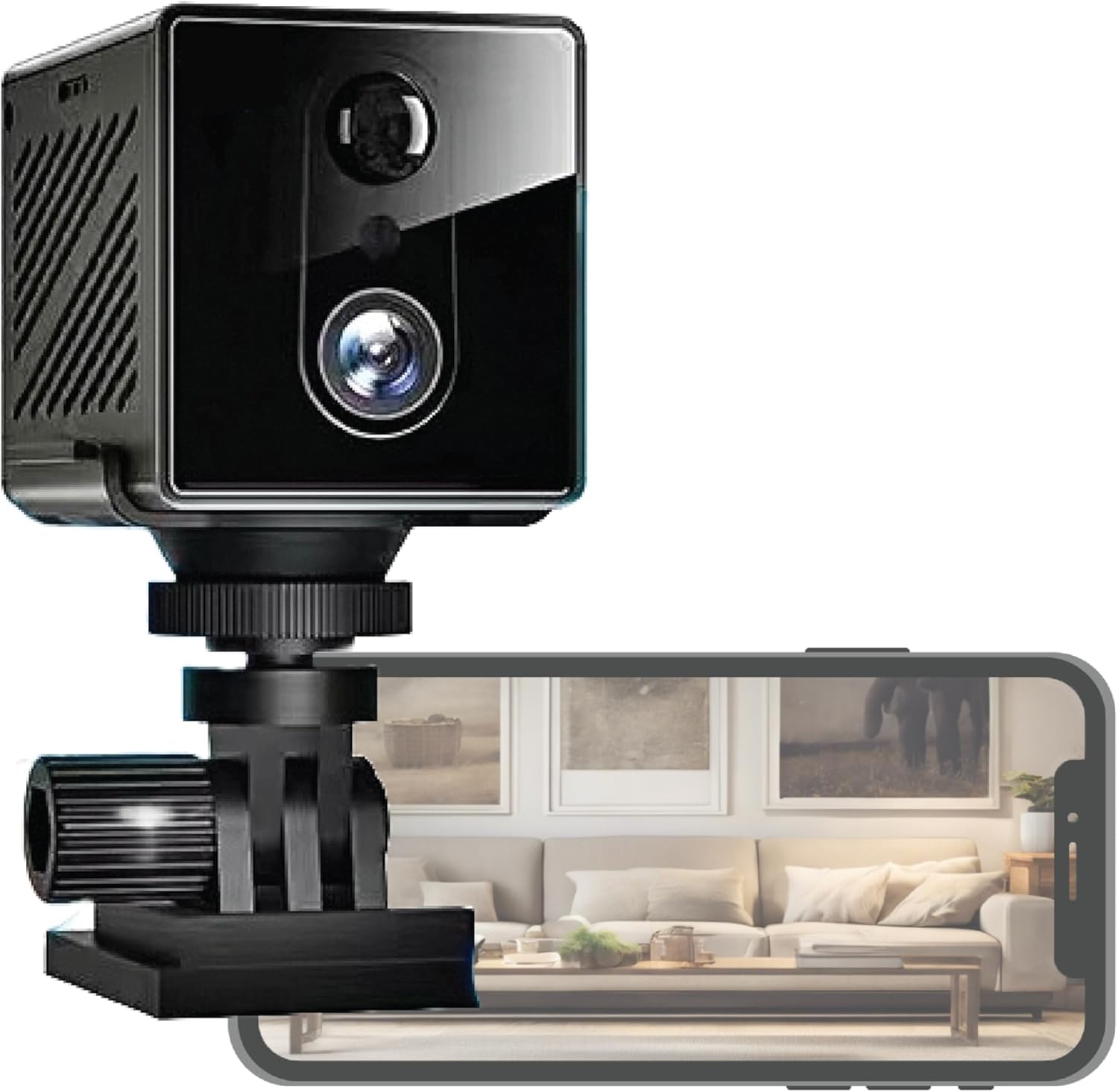 Amazon.com : Reyn Wireless Cube Security Camera - 1 Month Battery Life ...