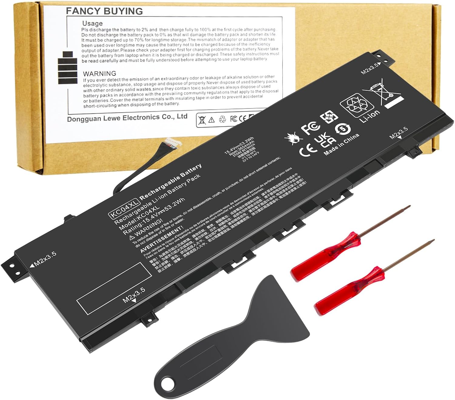 Amazon.com: KC04XL Laptop Battery for HP Envy X360 13-AG 13z-AG 13m-AG ...