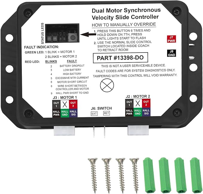 Amazon.com: 13398-D0 Dual Motor Synchronous Velocity Slide Controller ...