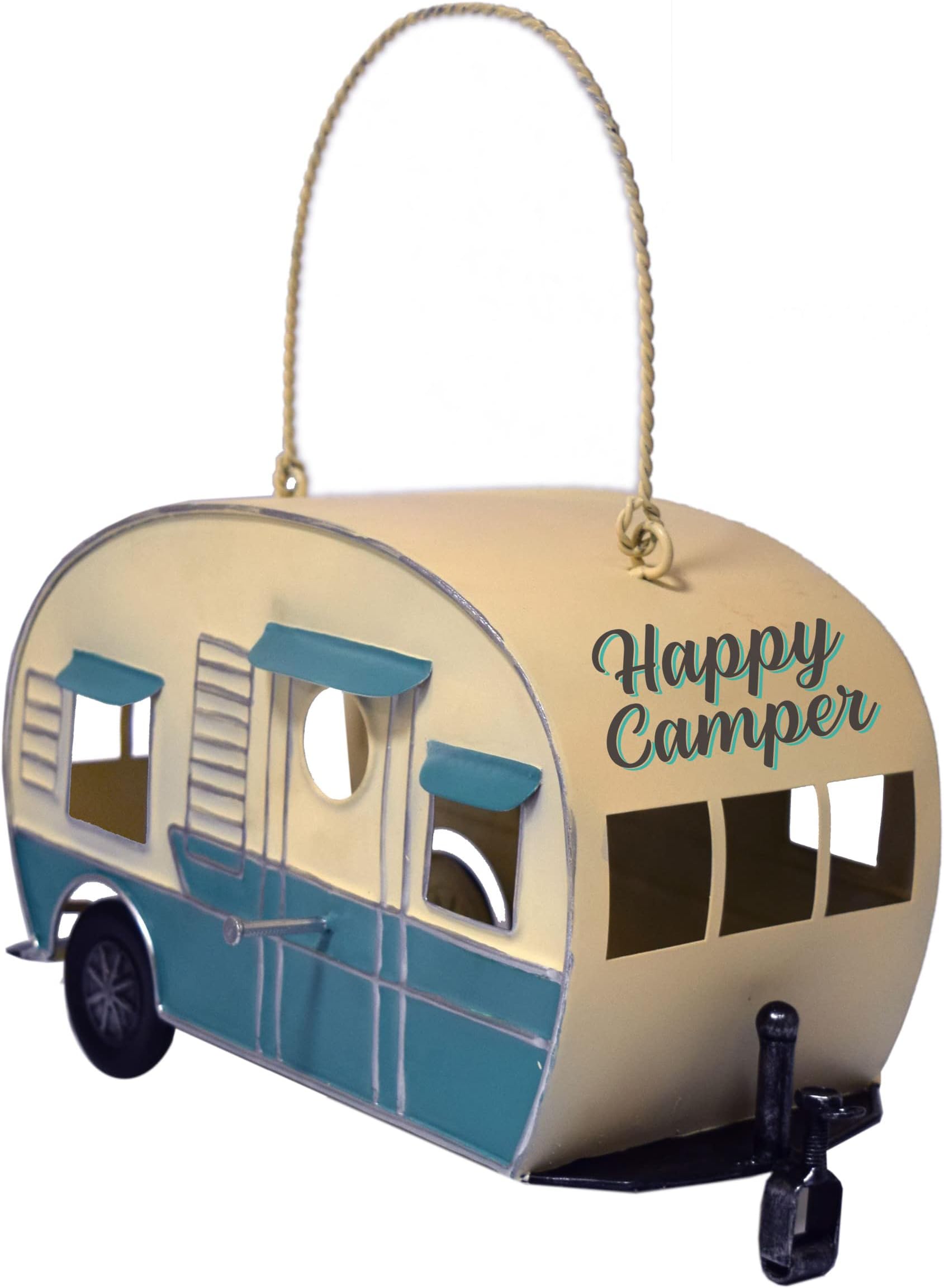 Amazon.com : Camper Birdhouse Trailer Bird House Airstream style Rv ...