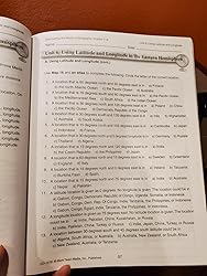 Amazon.com: Mark Twain Geography Workbook, Geography for Kids Grade 7-8 ...