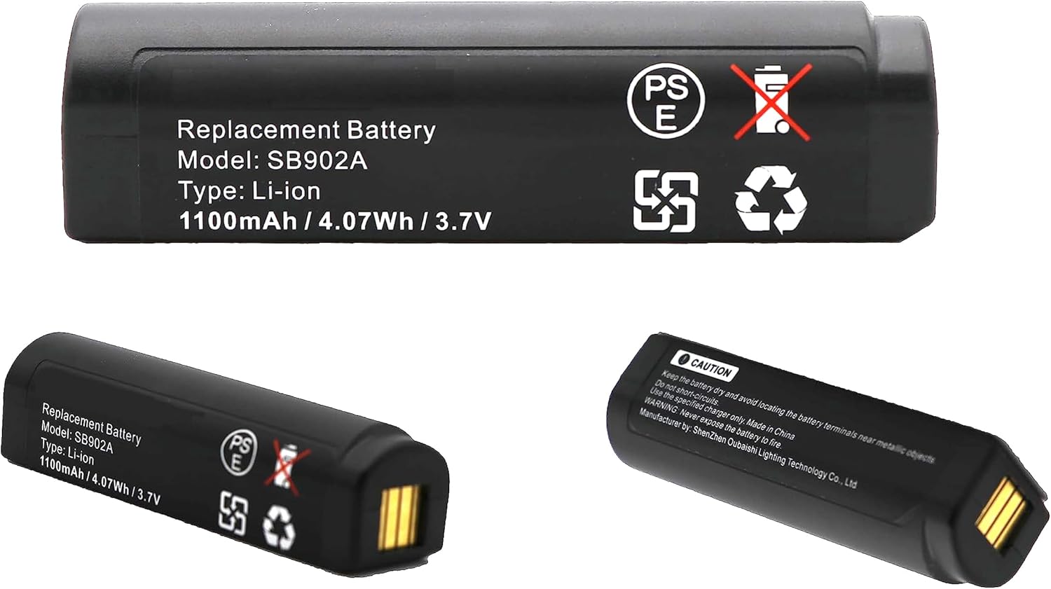 Amazon.com: SCESMIA SB902 Replacement Battery for GLXD1 GLXD2 GLX-D ...
