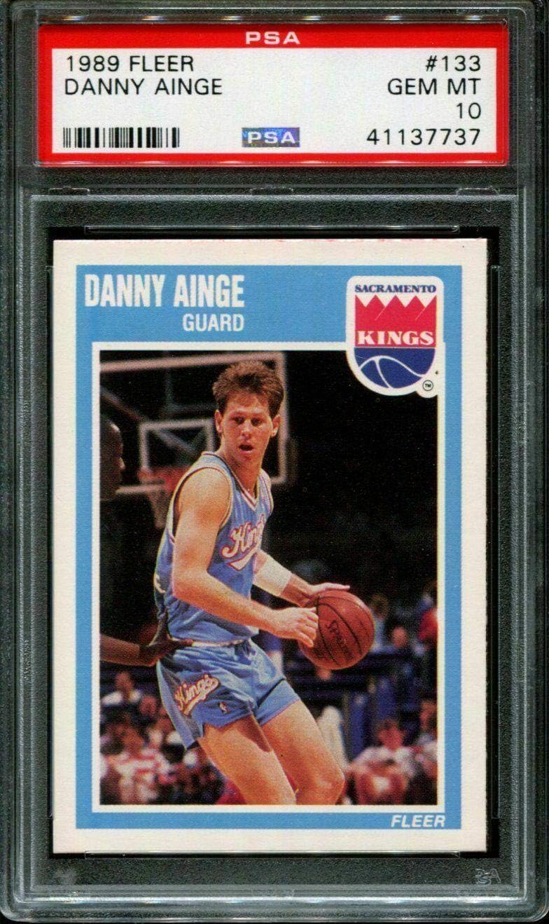 Amazon.com: 1989 Fleer #133 Danny Ainge Psa 10 K2593945-737 - Slabbed ...
