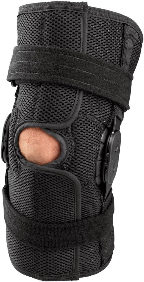 Amazon.com: Breg Shortrunner Soft Knee Brace, Airmesh, Open Back ...