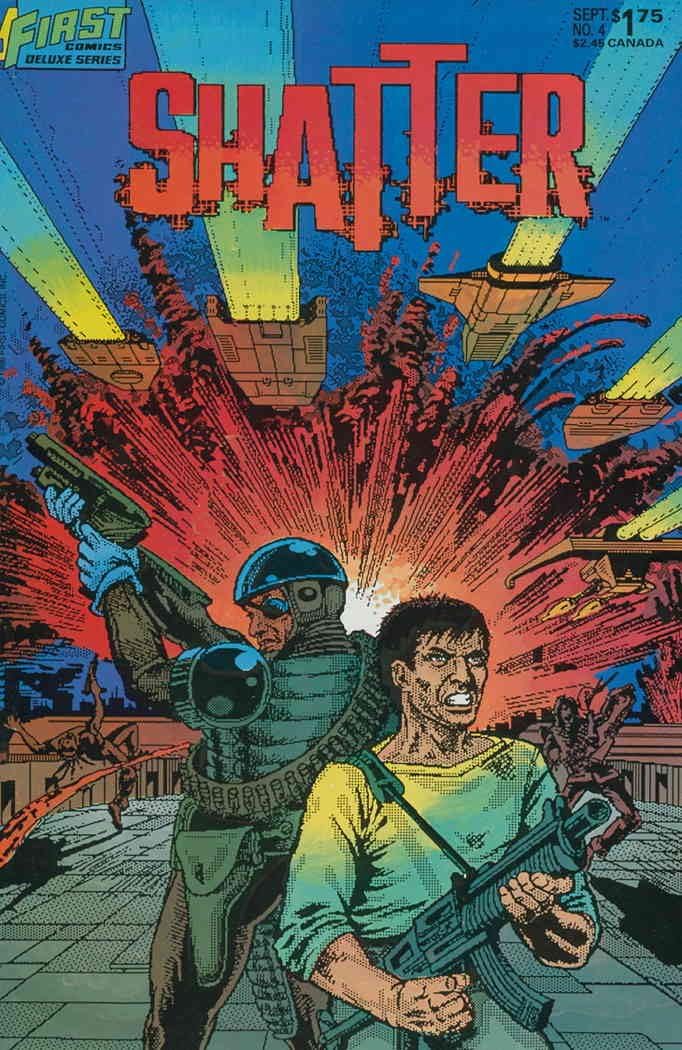 Amazon.com: Shatter (2nd series) #4 VF/NM ; First comic book | Computer ...