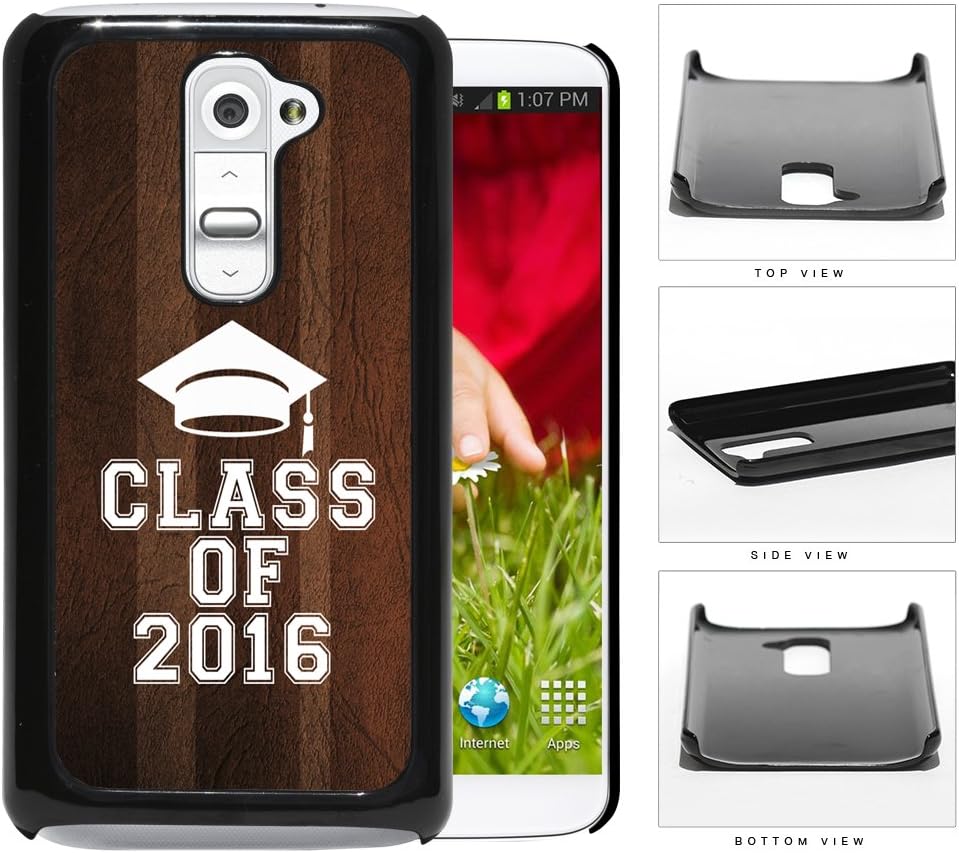 Amazon.com: Class Of 2016 Graduation Cap Brown Leather Texture ...