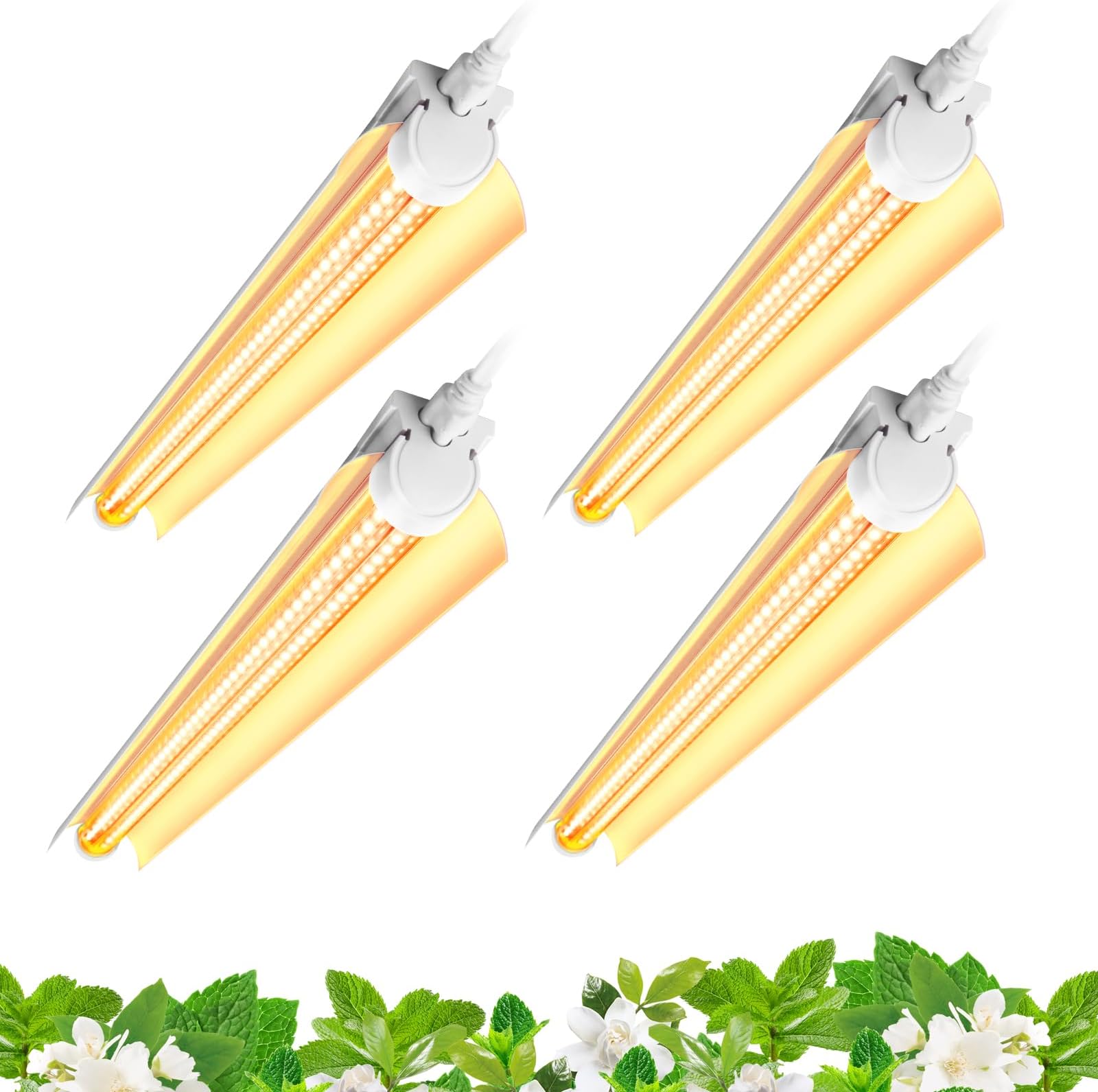 Amazon.com : Barrina Grow Lights for Indoor Plants, Full Spectrum ...