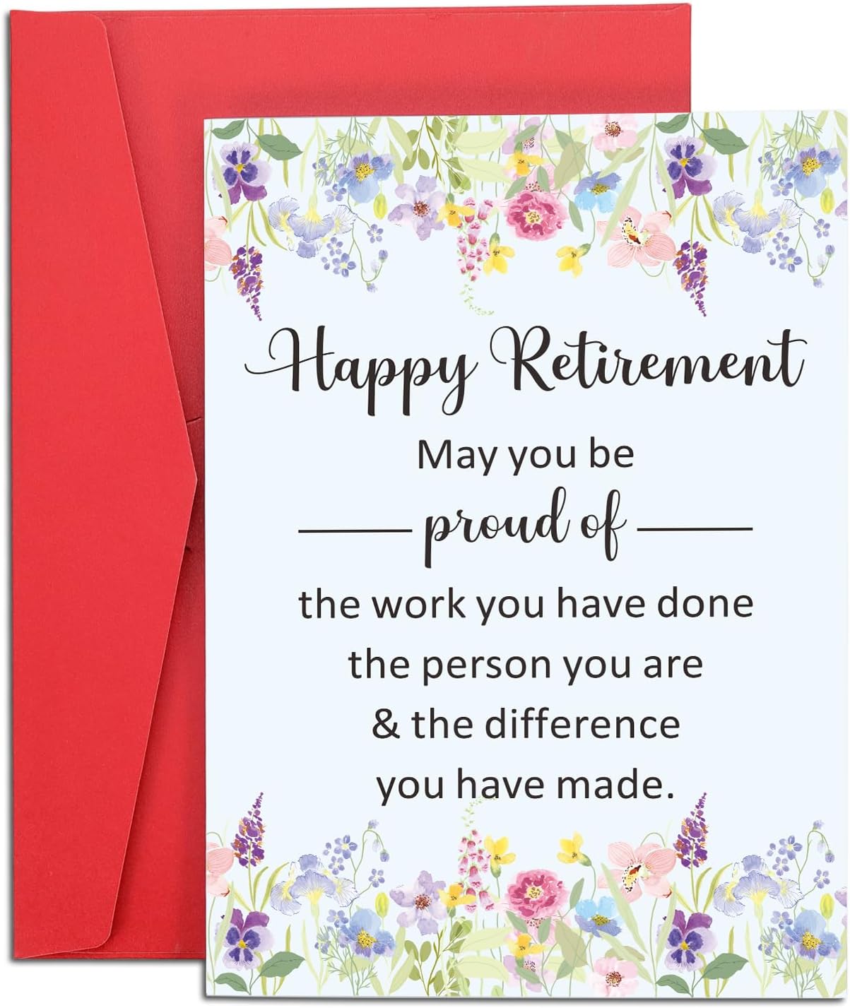 Retirement Card for Woman Men Happy Retirement Card Decorations ...