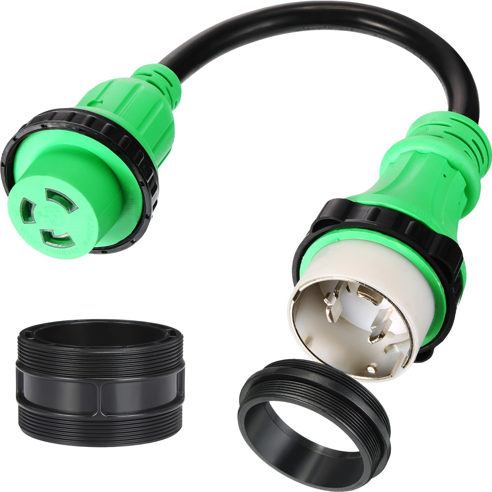 Amazon.com: Parkworld 692019 Shore Power Adapter Cord Marine 50A Plug ...
