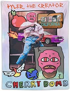 Amazon.com: BATTLELAND Tyler Rapper The Singer Creator Tapestry, Funny ...