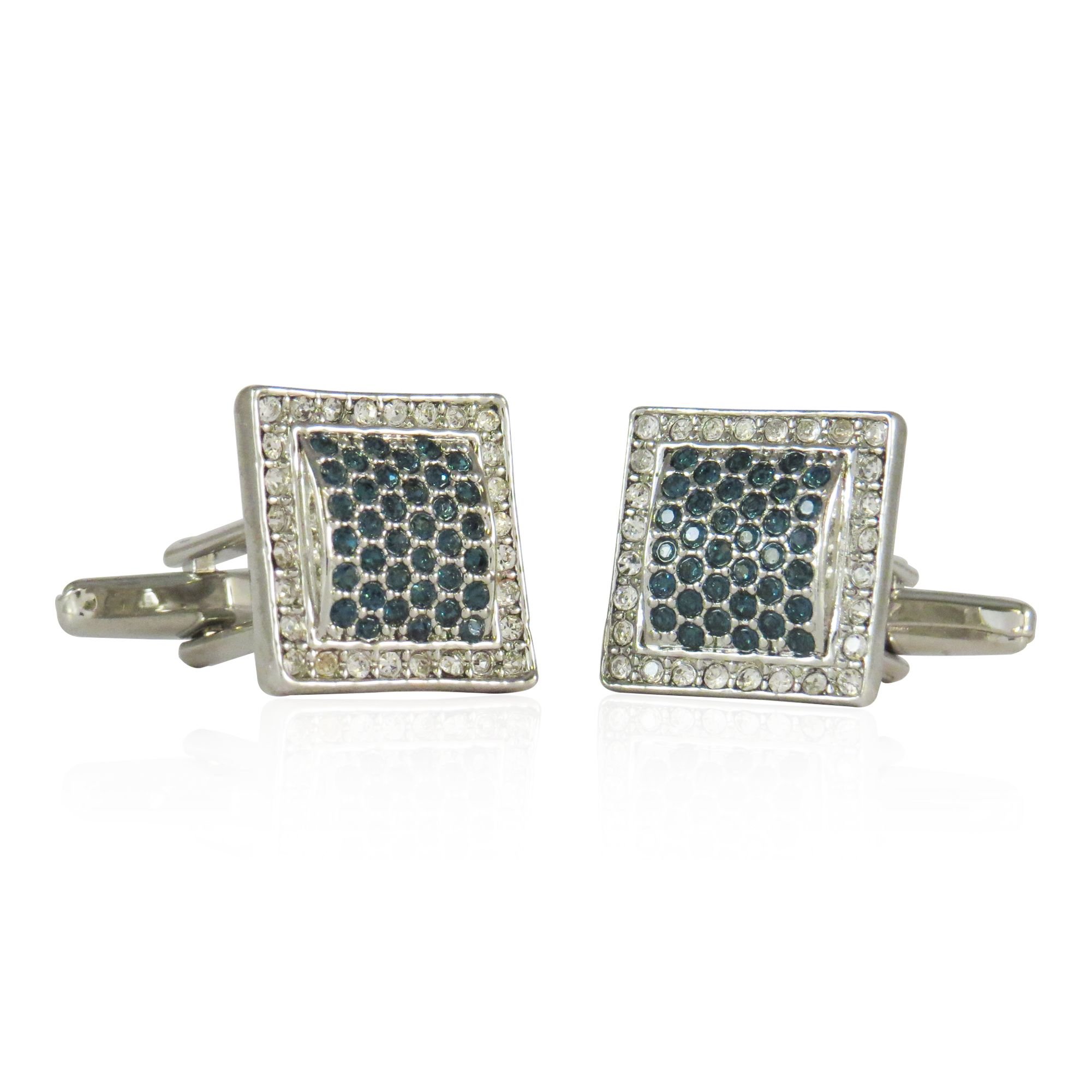 Amazon.com: Cuff-Daddy Unique CZ Cubic Zirconia and Faux Sapphire ...