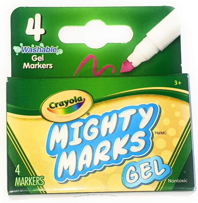 Crayola Mighty Marks Gel (4 Pack) – BigaMart