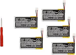 Amazon.com: KASLNOUO 5-Pack Replacement Battery for Plantronics Poly ...