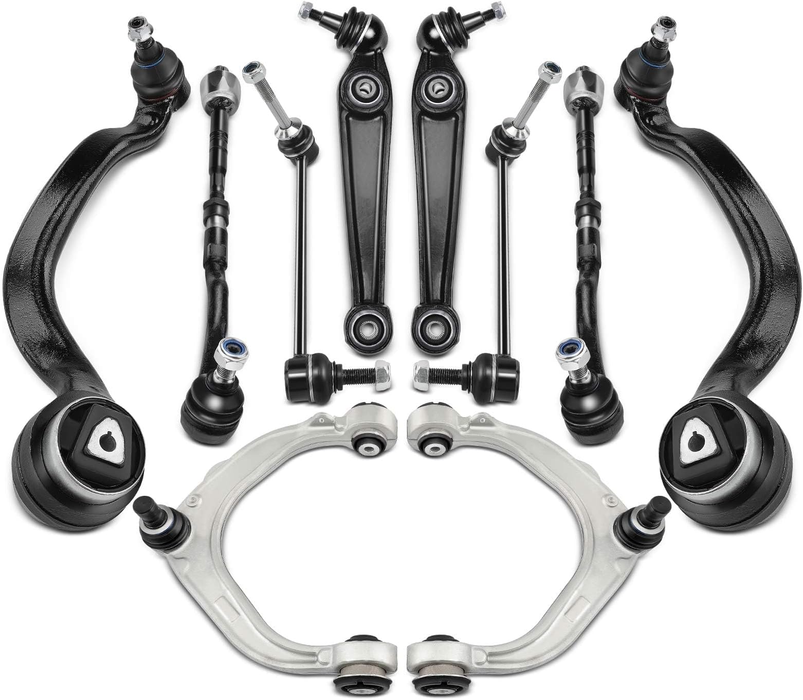 Amazon.com: A-Premium 10Pcs Front Suspension Kit, Upper & Lower Control ...