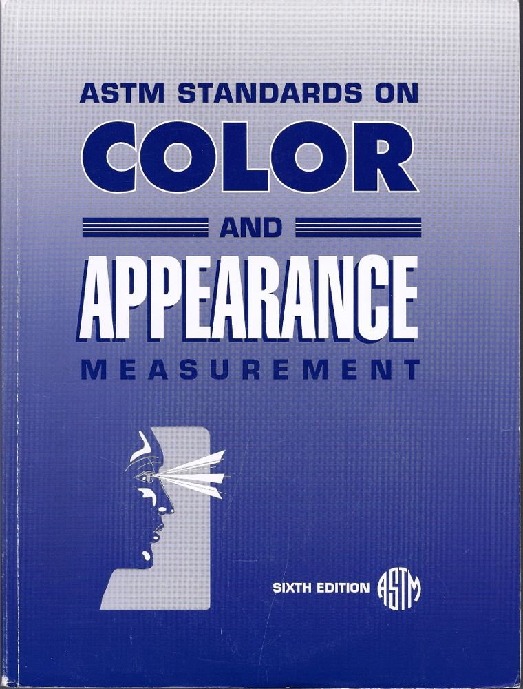 Amazon.com: Astm Standards on Color and Appearance Measurement ...