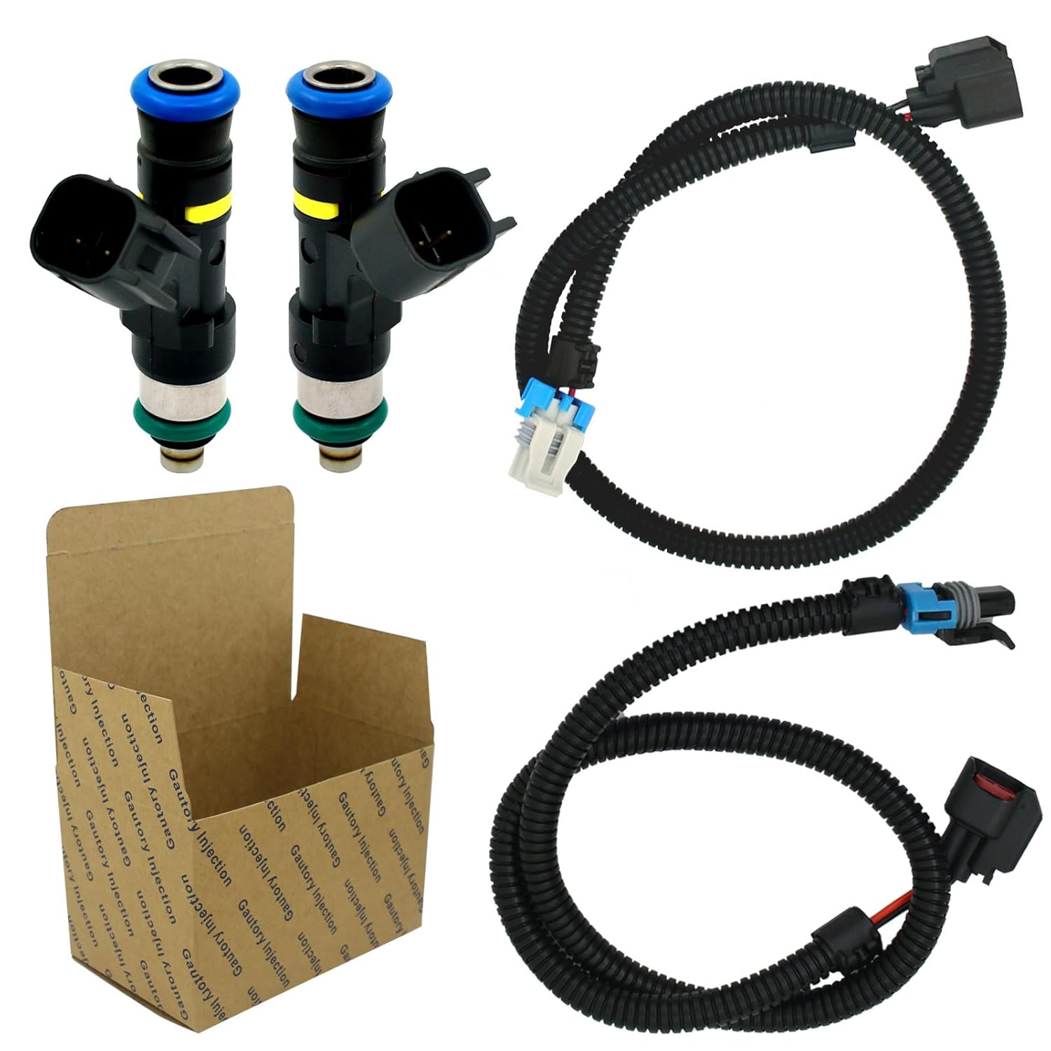 Amazon.com: Fuel Injector Harness Set Fit for Polaris Ranger 800 ...
