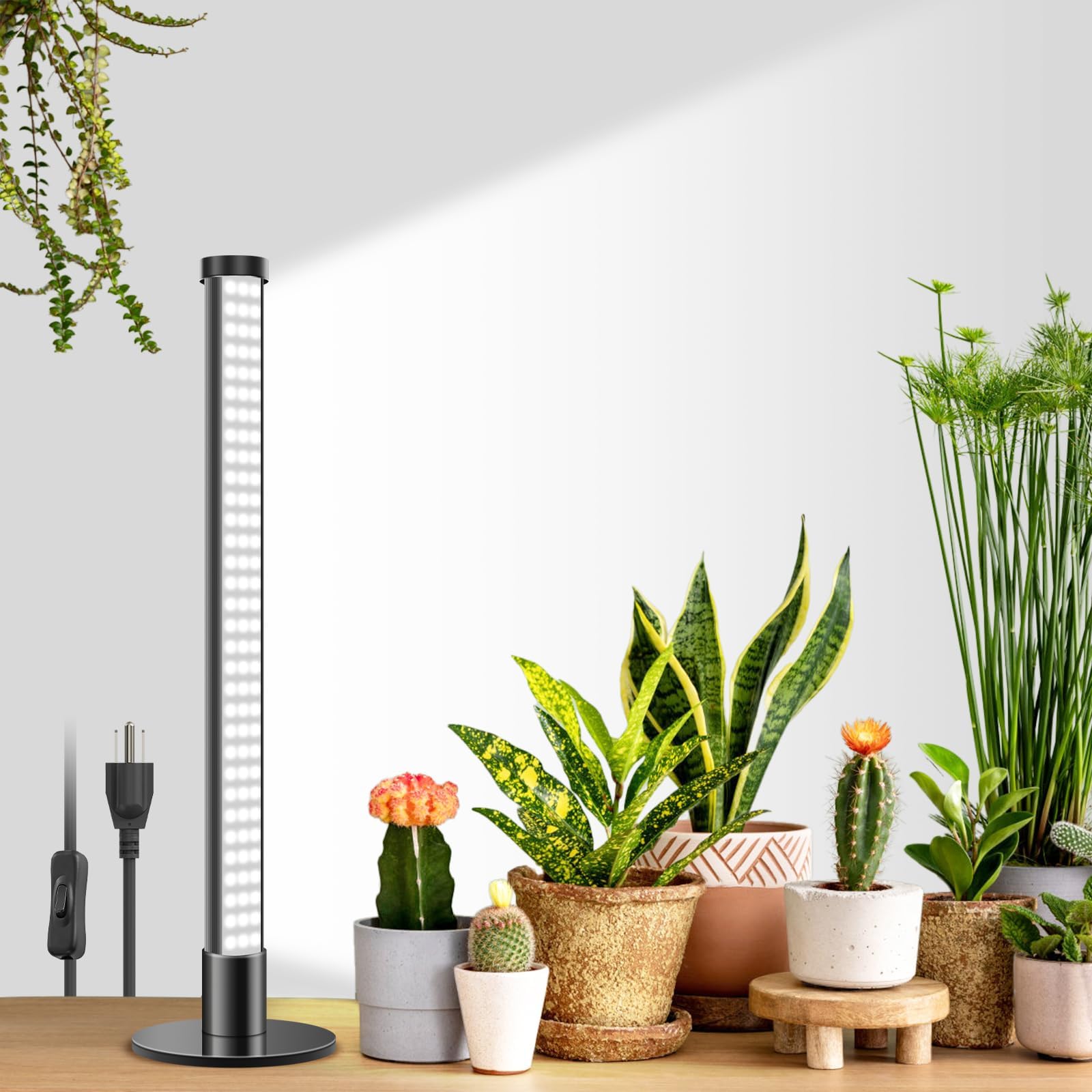 wolezek - Grow Lights for Indoor Plants Full Spectrum, 20W 96 LED 6000K ...