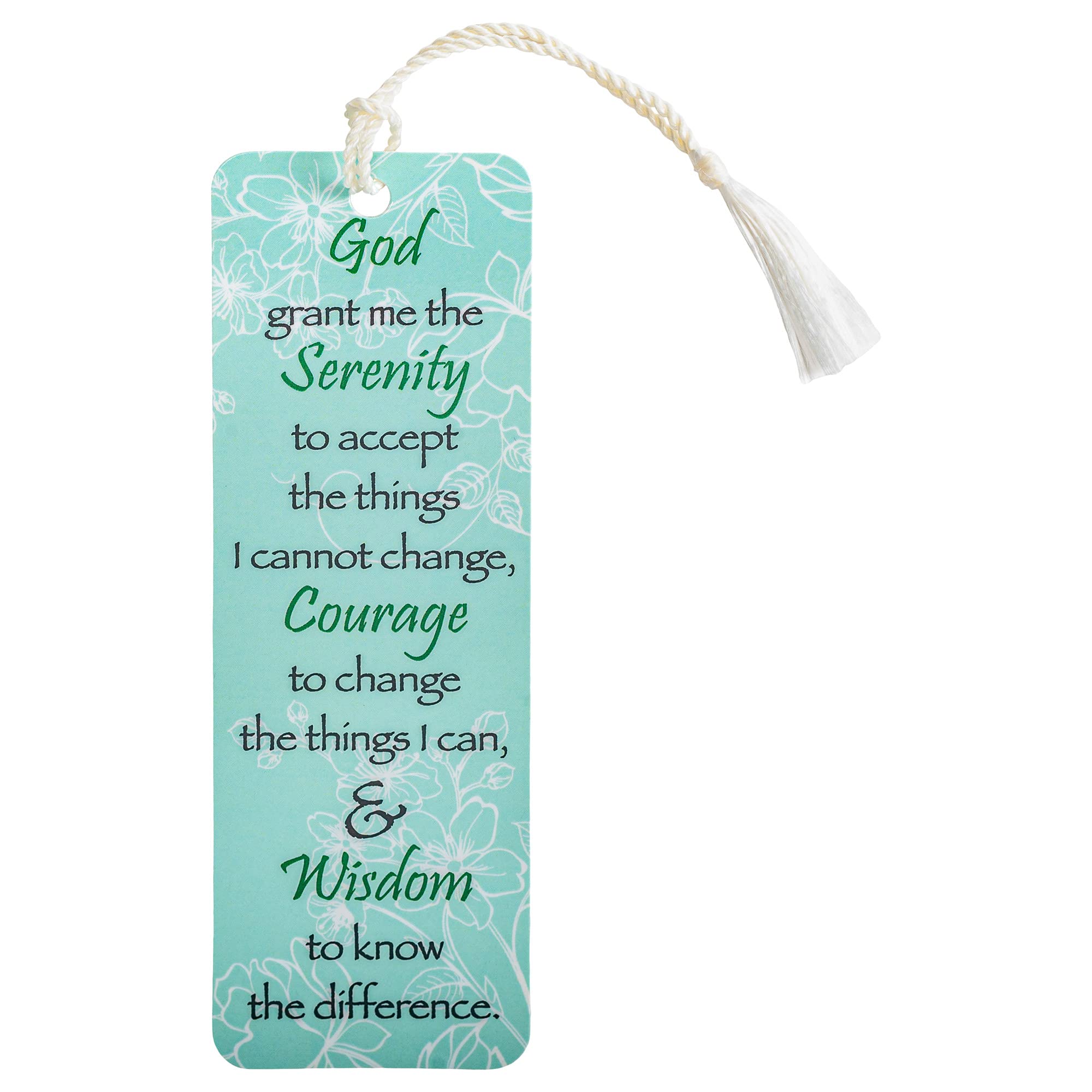 Printable Serenity Prayer Bookmark Long Serenity Prayer Bookmark | St.