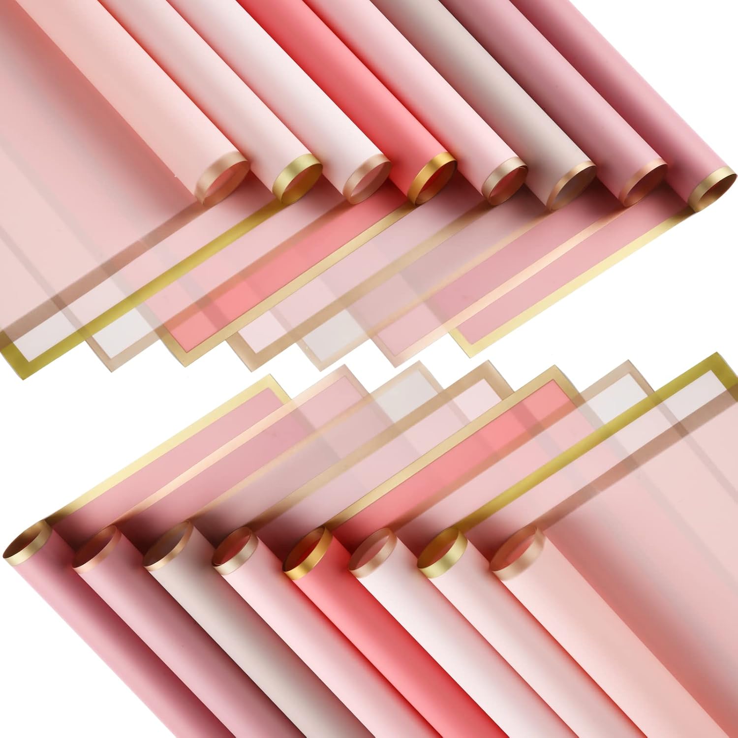 Amazon.com: Pajean 320 Sheets Mother's Day Waterproof Bouquet Wrapping ...