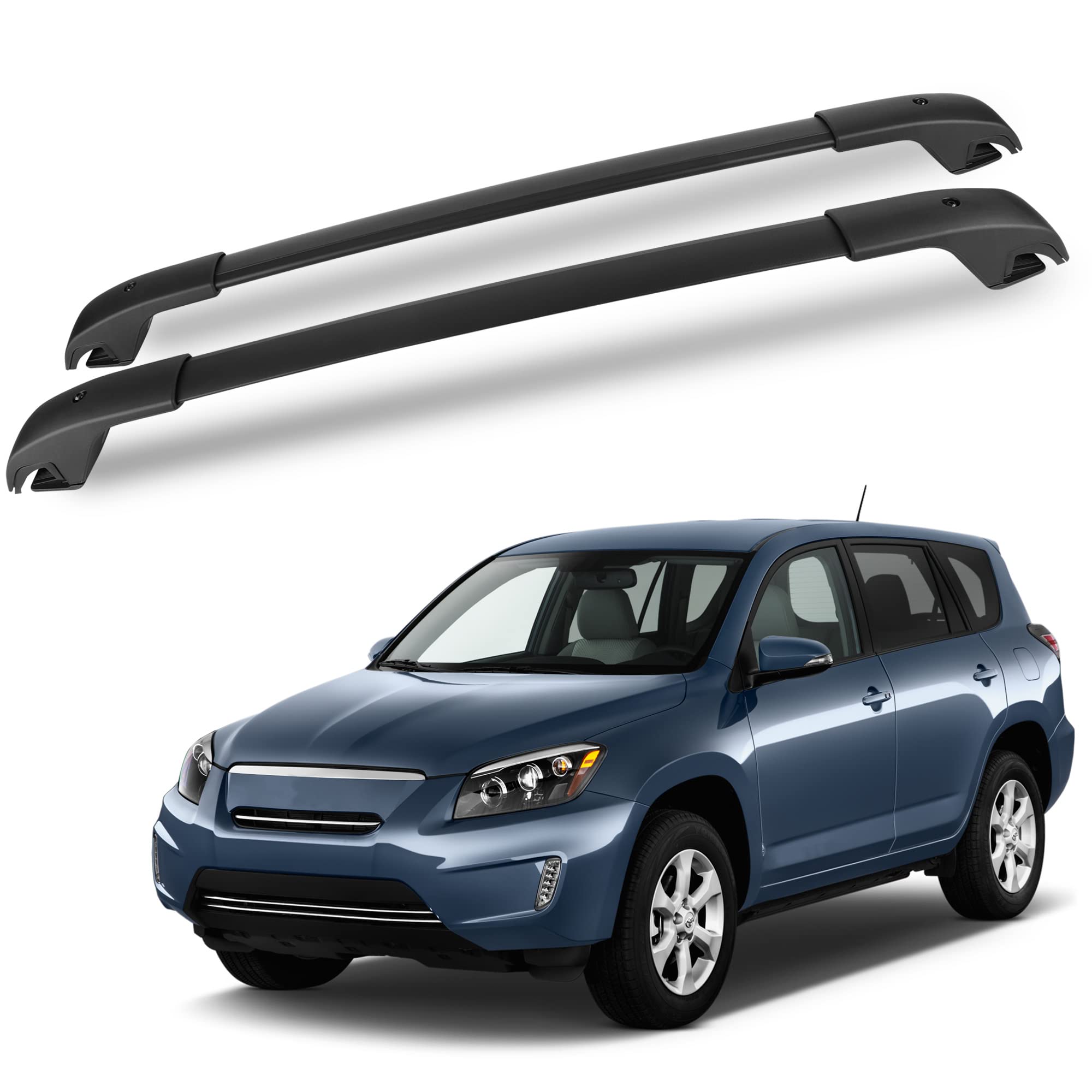 Richeer Roof Rack Cross Bars Fit for 2013-2018 RAV4, for Cargo Racks ...