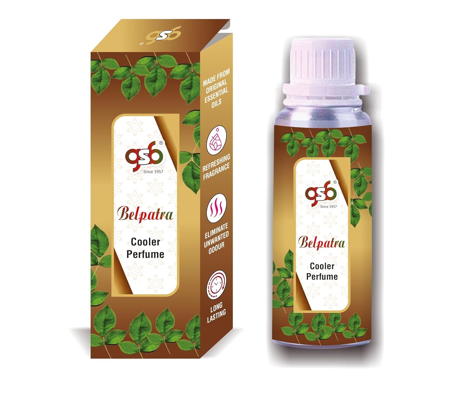 GSB Belpatra Cooler Perfume | Long Lasting | Alcohol Free | Cooler ...