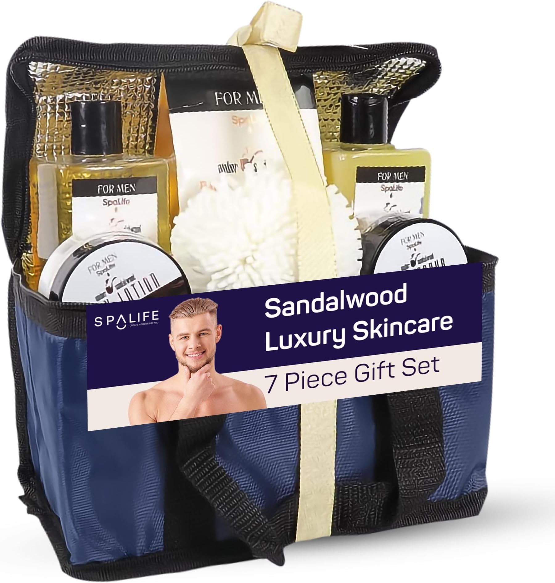 Amazon.com : Christmas Gifts Spa Kit for Men - Sandalwood and Oak ...