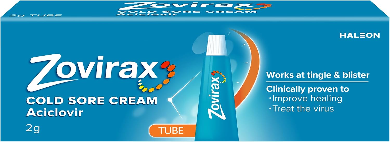 Zovirax Cold Sore Treatment Cream, Tube 2 g : Amazon.co.uk: Health ...