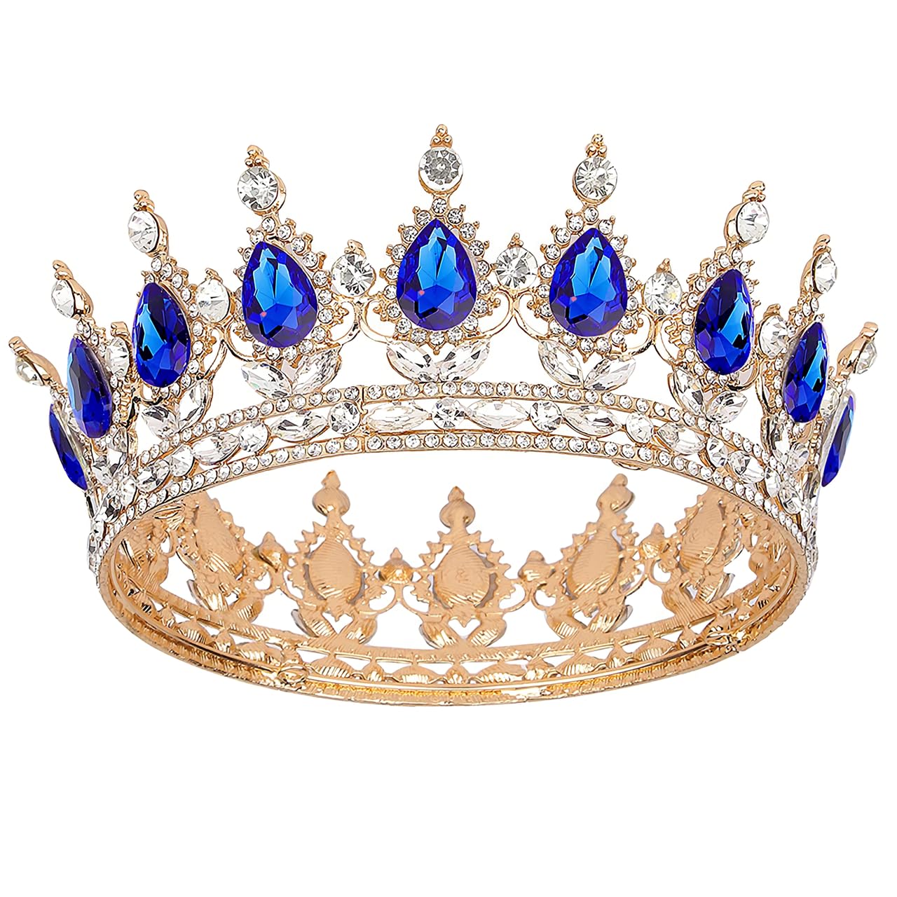 Amazon.com: Papoopy Crown for Women, Queen Crown Tiara for Princess ...