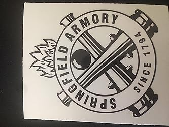 Amazon.com - Springfield Sticker 3 in. Helmet Sticker Bumper Sticker ...